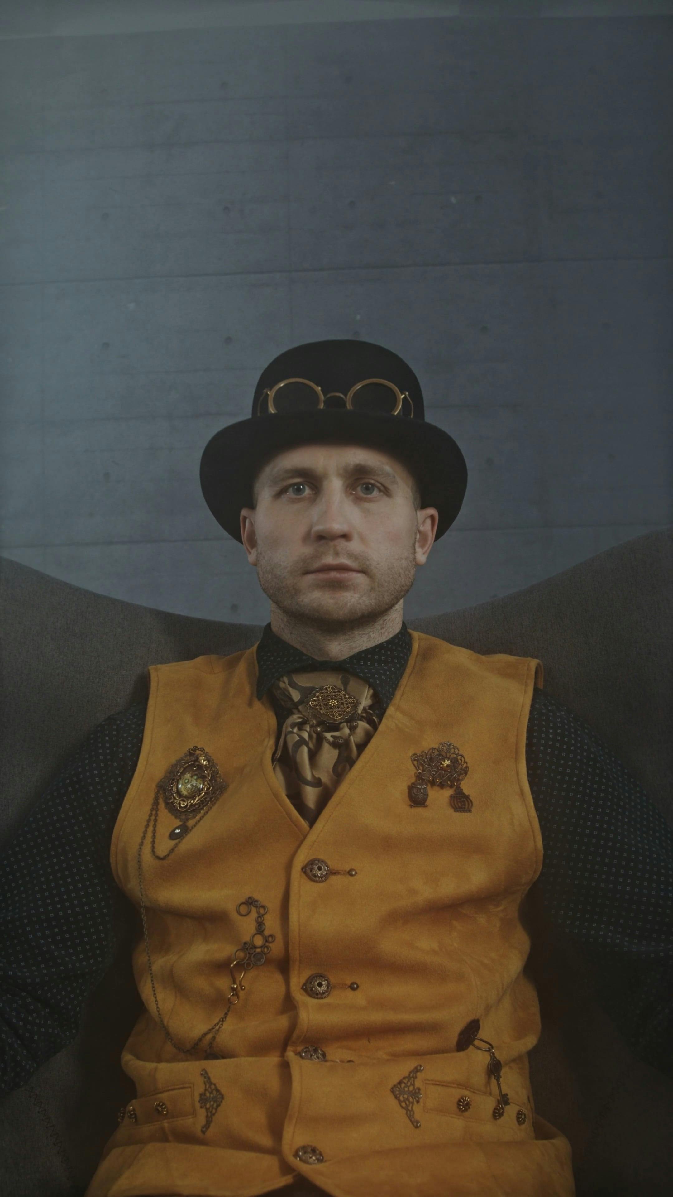 A Magician Sitting on the Chair Free Stock Video Footage, Royalty-Free ...