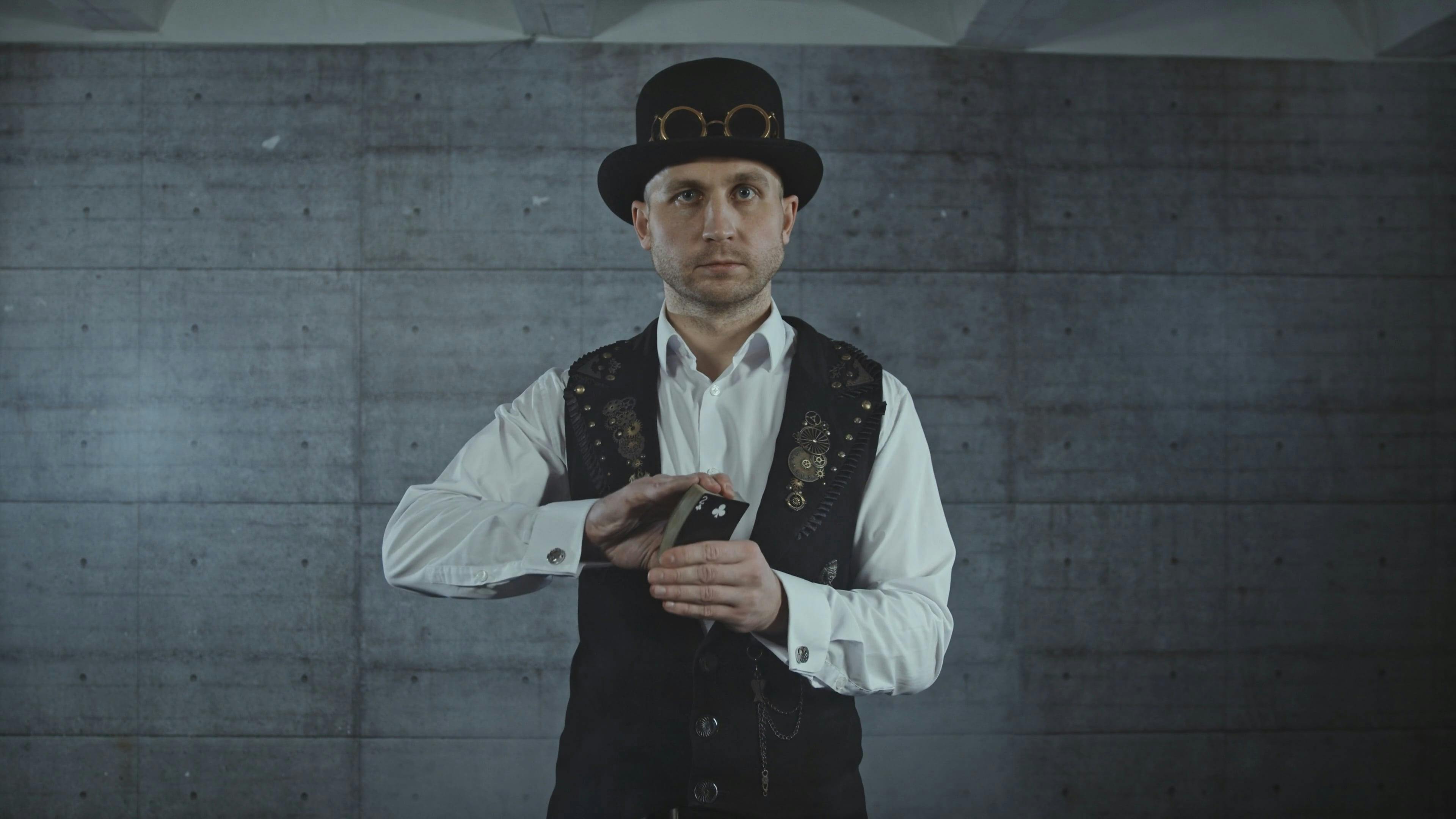 A Magician Doing Magic Trick Free Stock Video Footage, Royalty-Free 4K ...