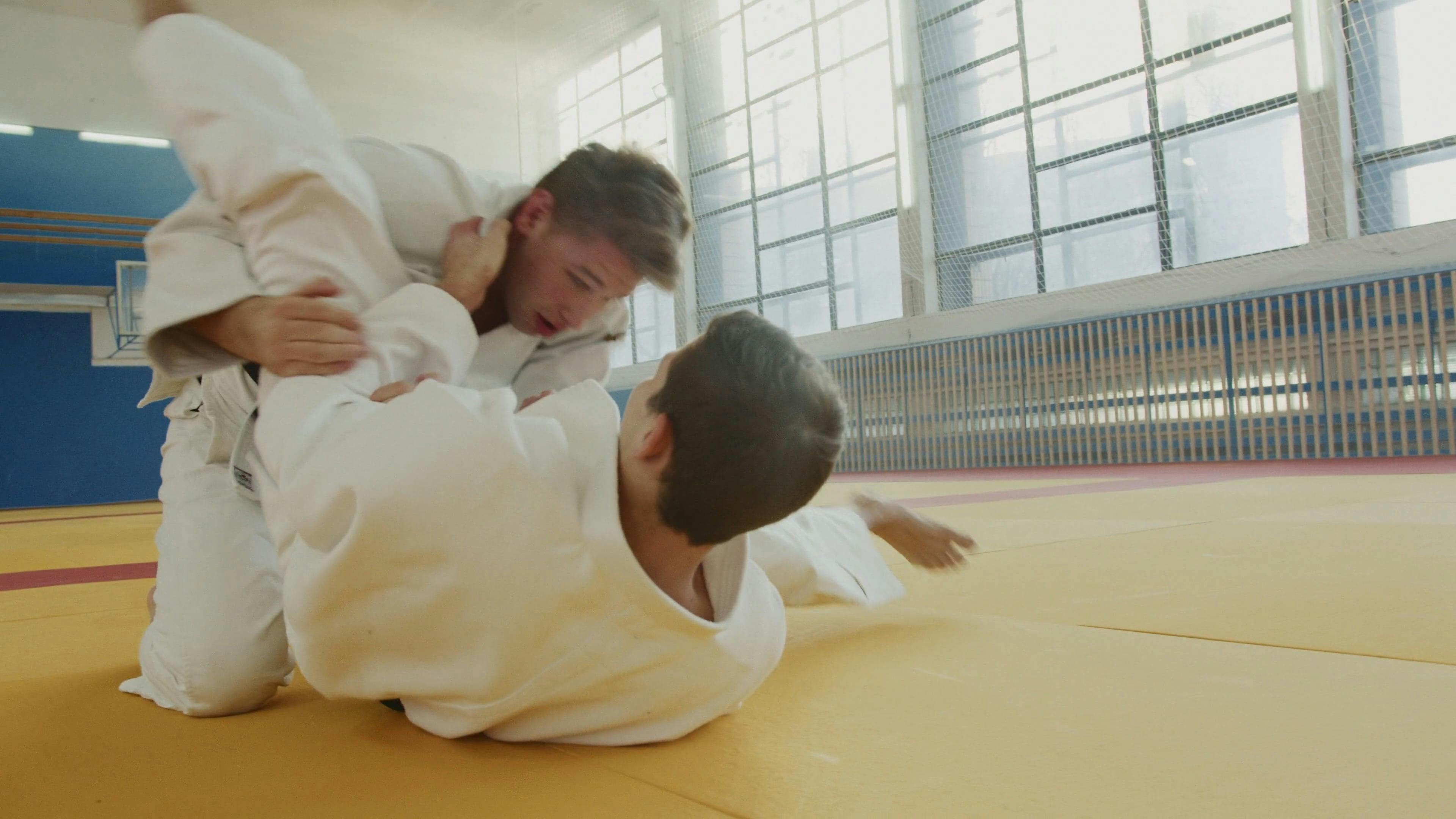 Young Men Practicing Judo · Free Stock Video
