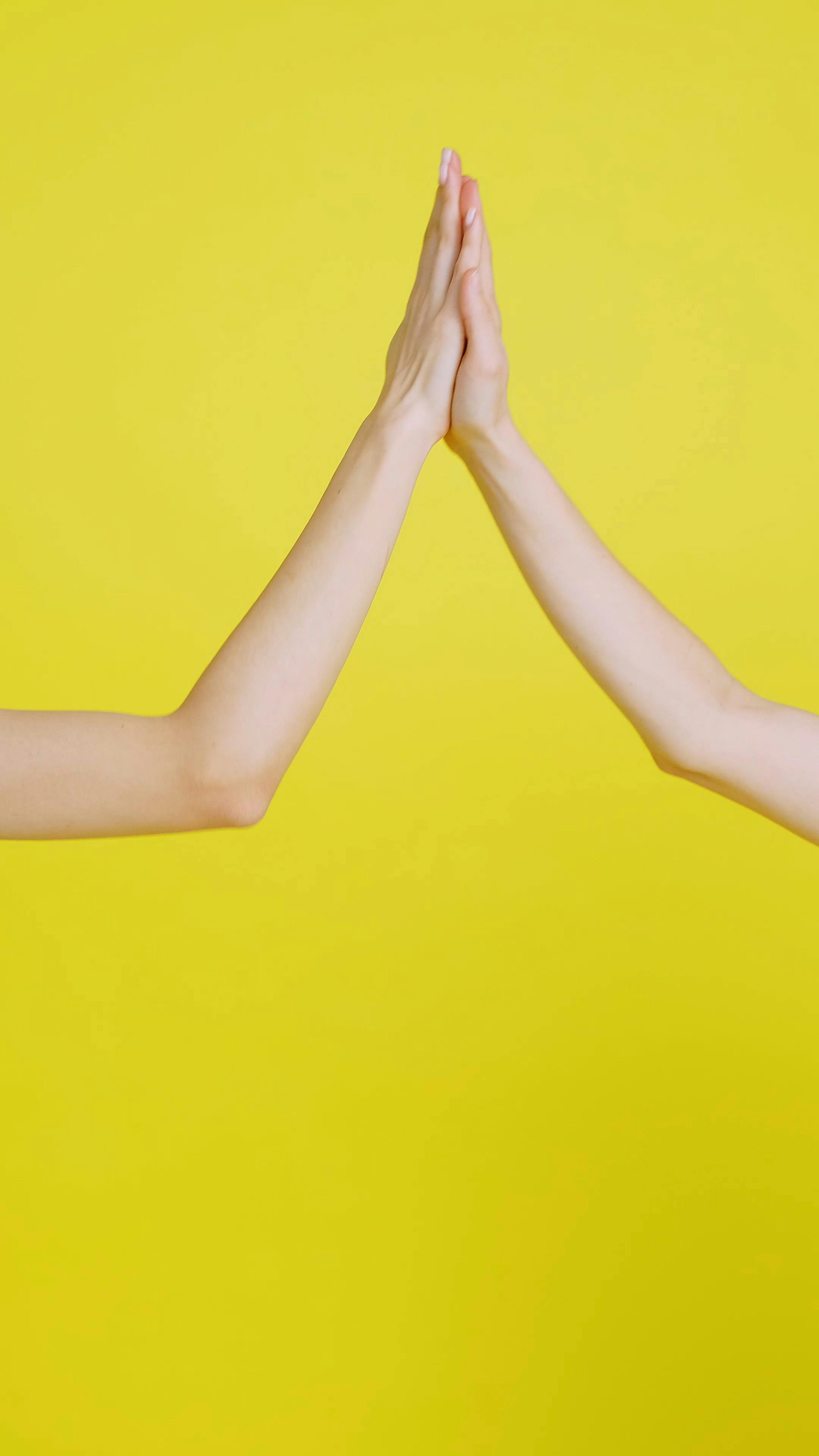 People Doing a High Five · Free Stock Video