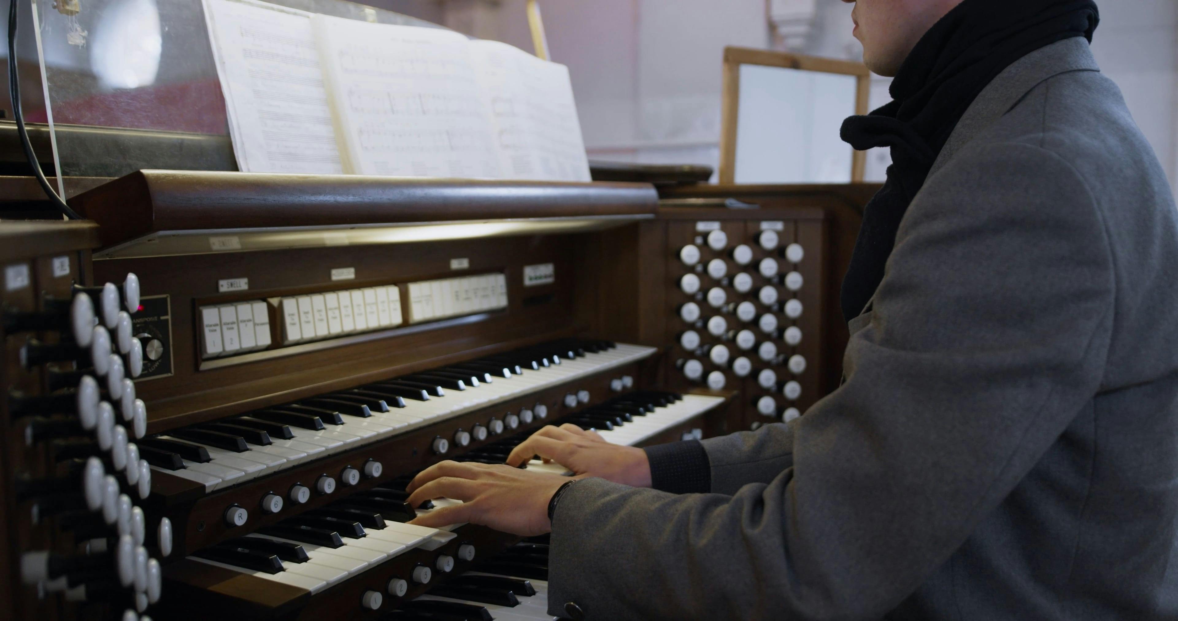 Music Scores Organ Videos, Download The BEST Free 4k Stock Video ...