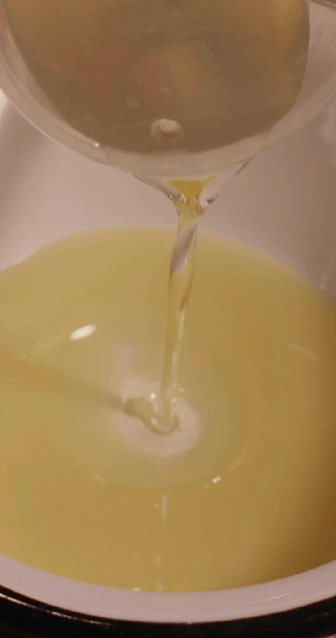 A Close-Up Shot of Pouring Liquid into the Bowl Free Stock Video ...