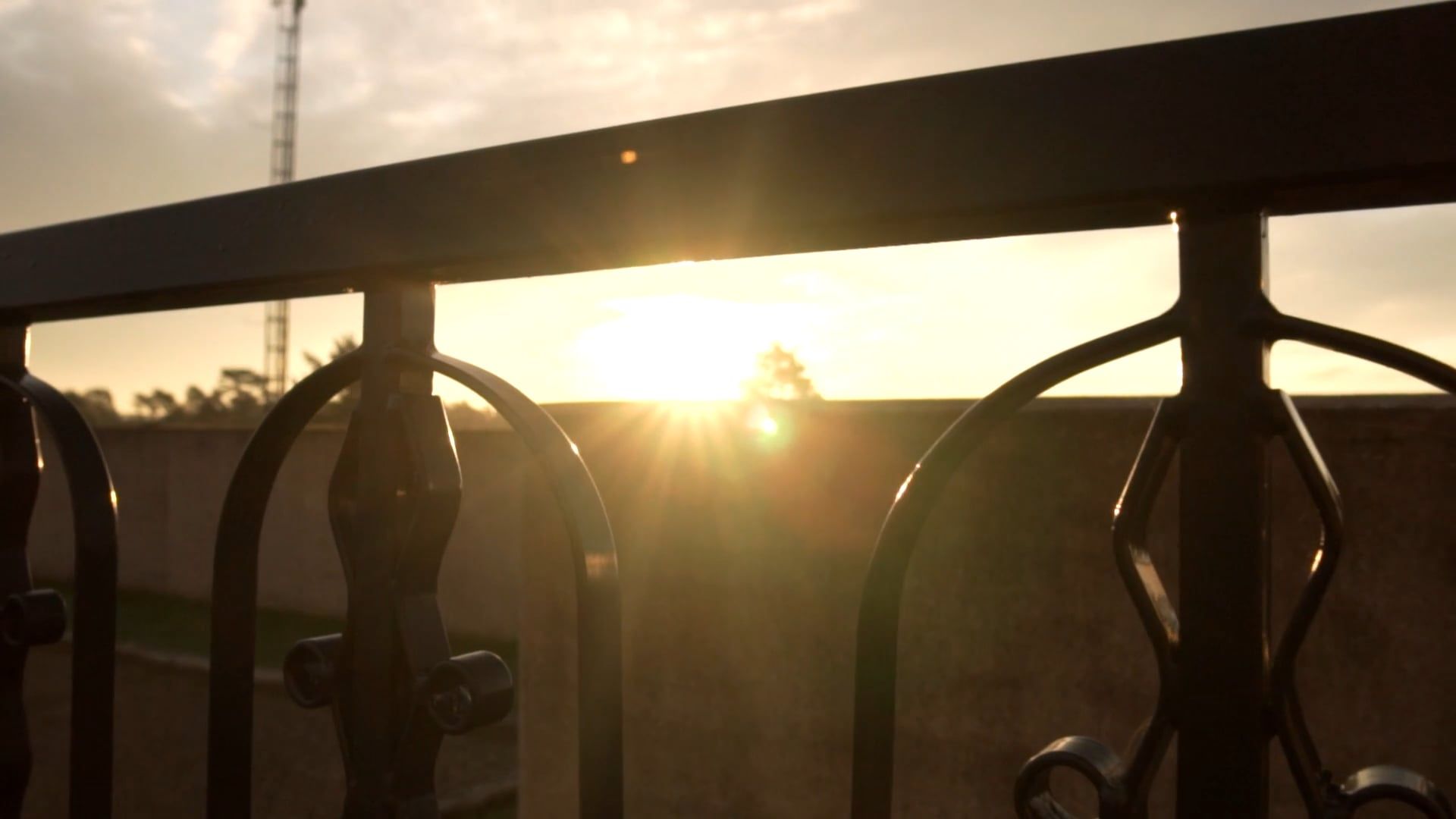 A Close-Up Video of Metal Railings Free Stock Video Footage, Royalty ...