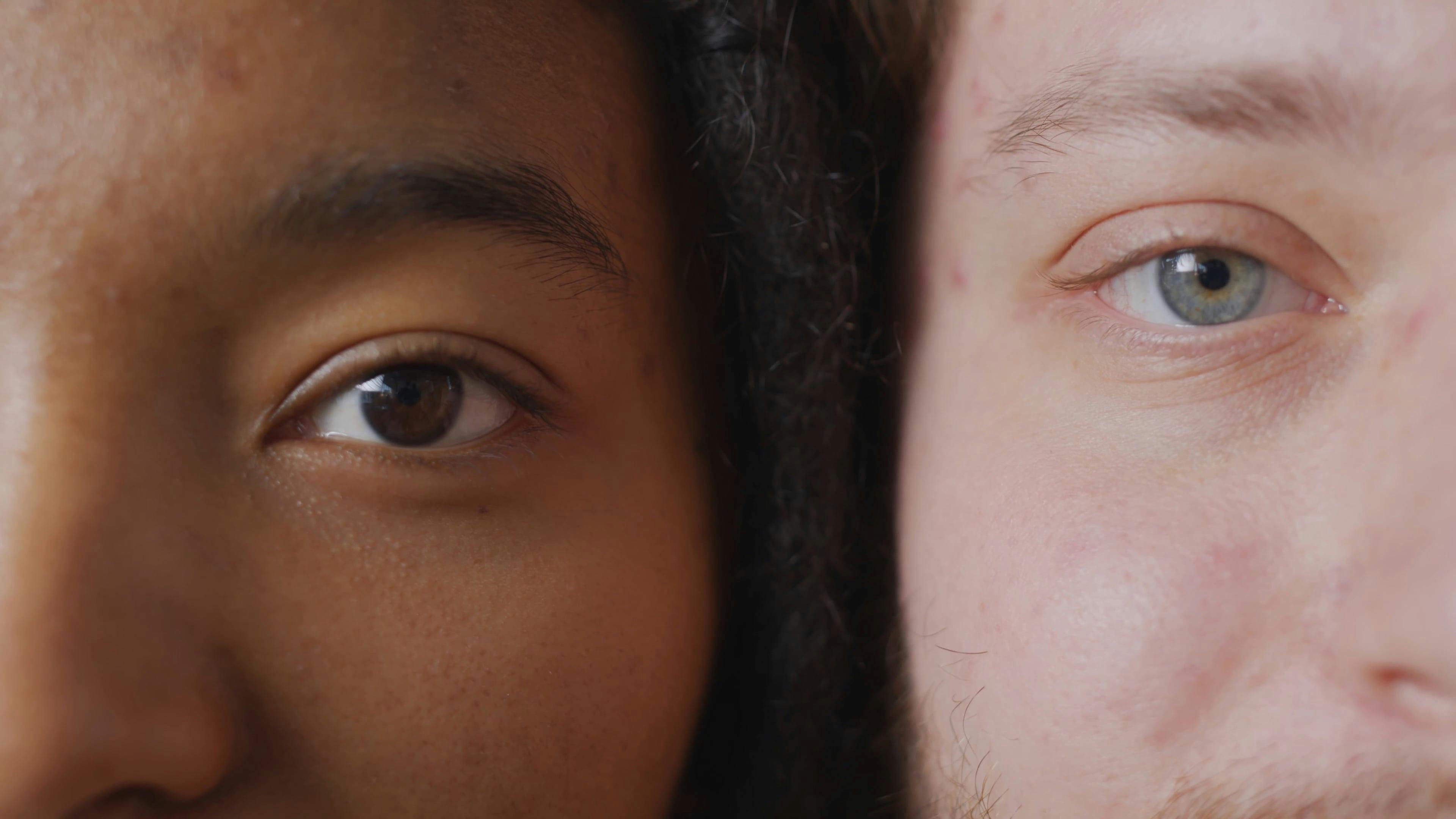 Man and Woman Face Together Free Stock Video Footage, Royalty-Free 4K ...