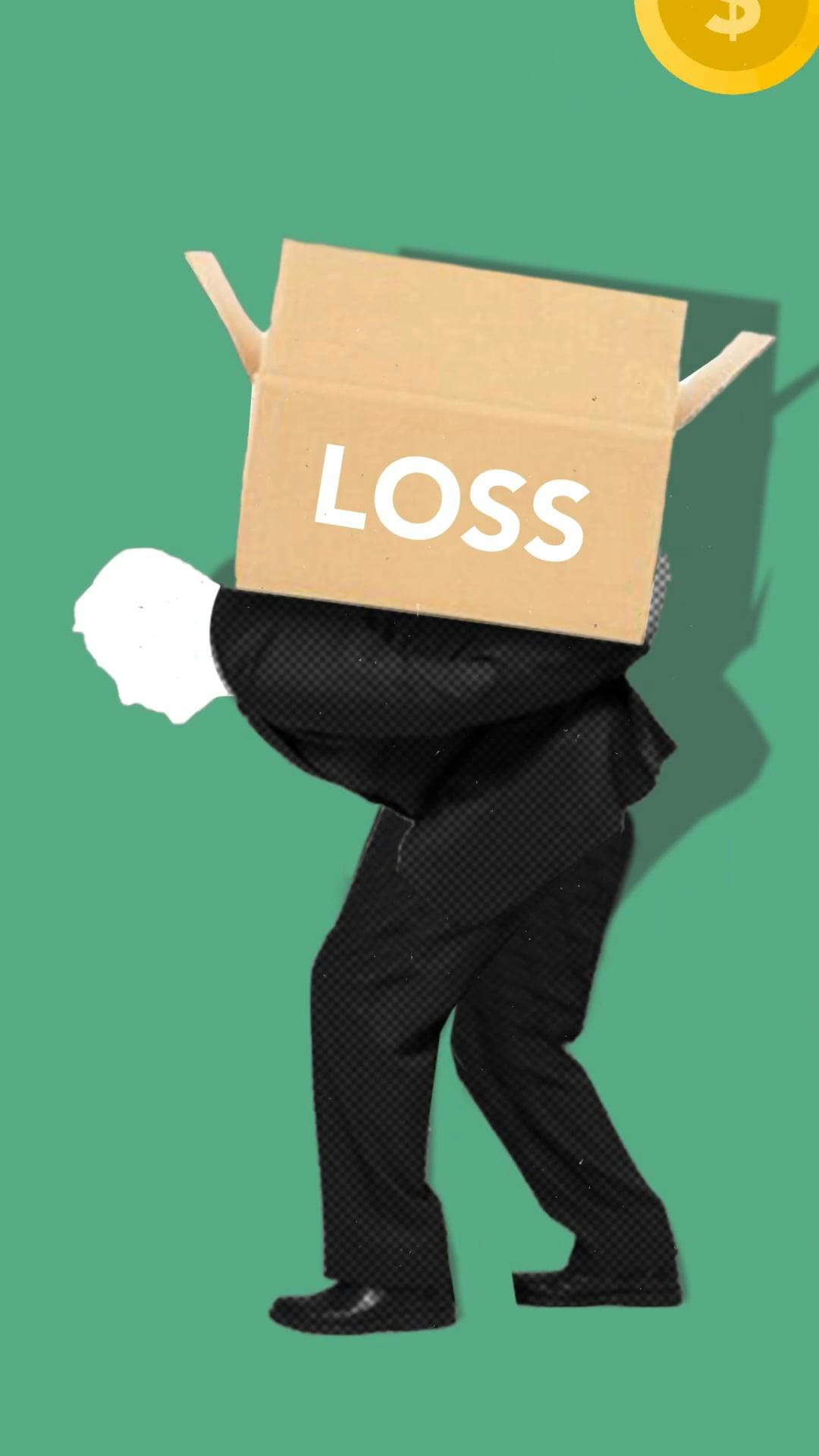 Money Loss Animation · Free Stock Video