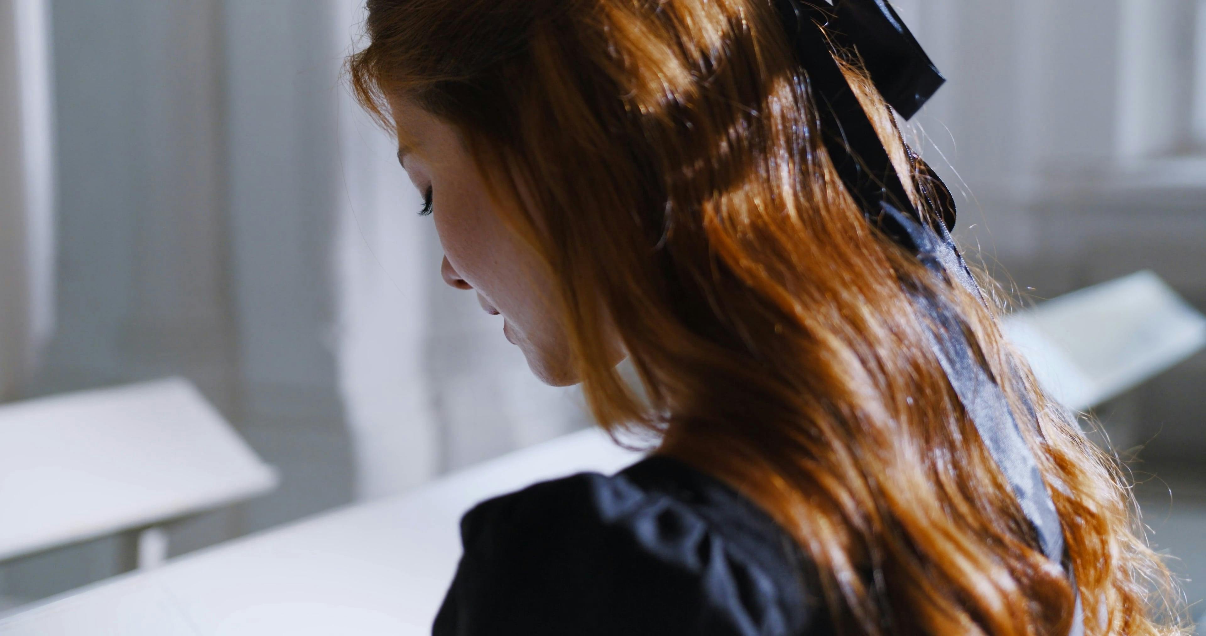 A Kneeling Woman Crying on the Church · Free Stock Video