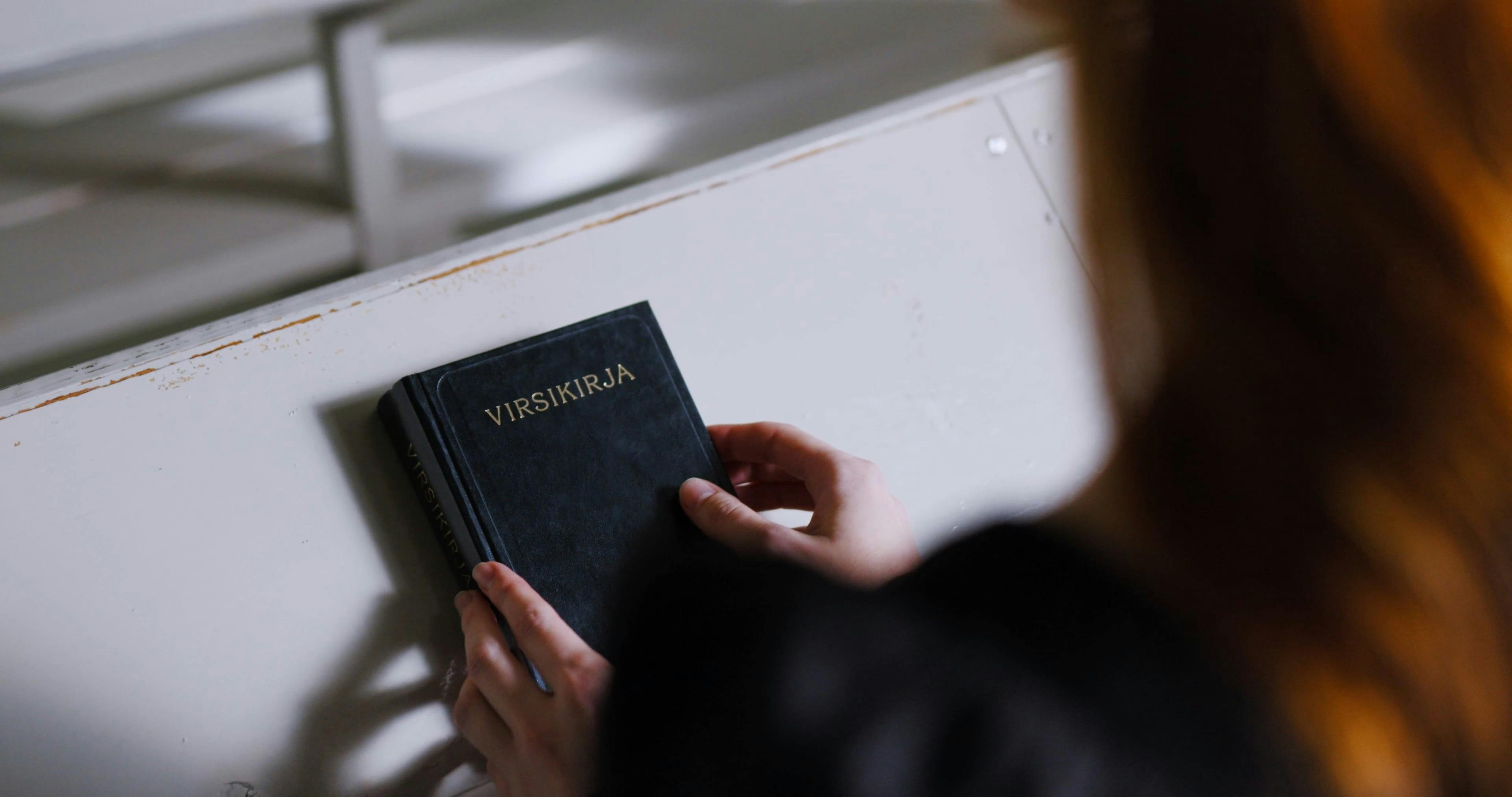 A Person Flipping Pages of the Book Free Stock Video Footage, Royalty ...