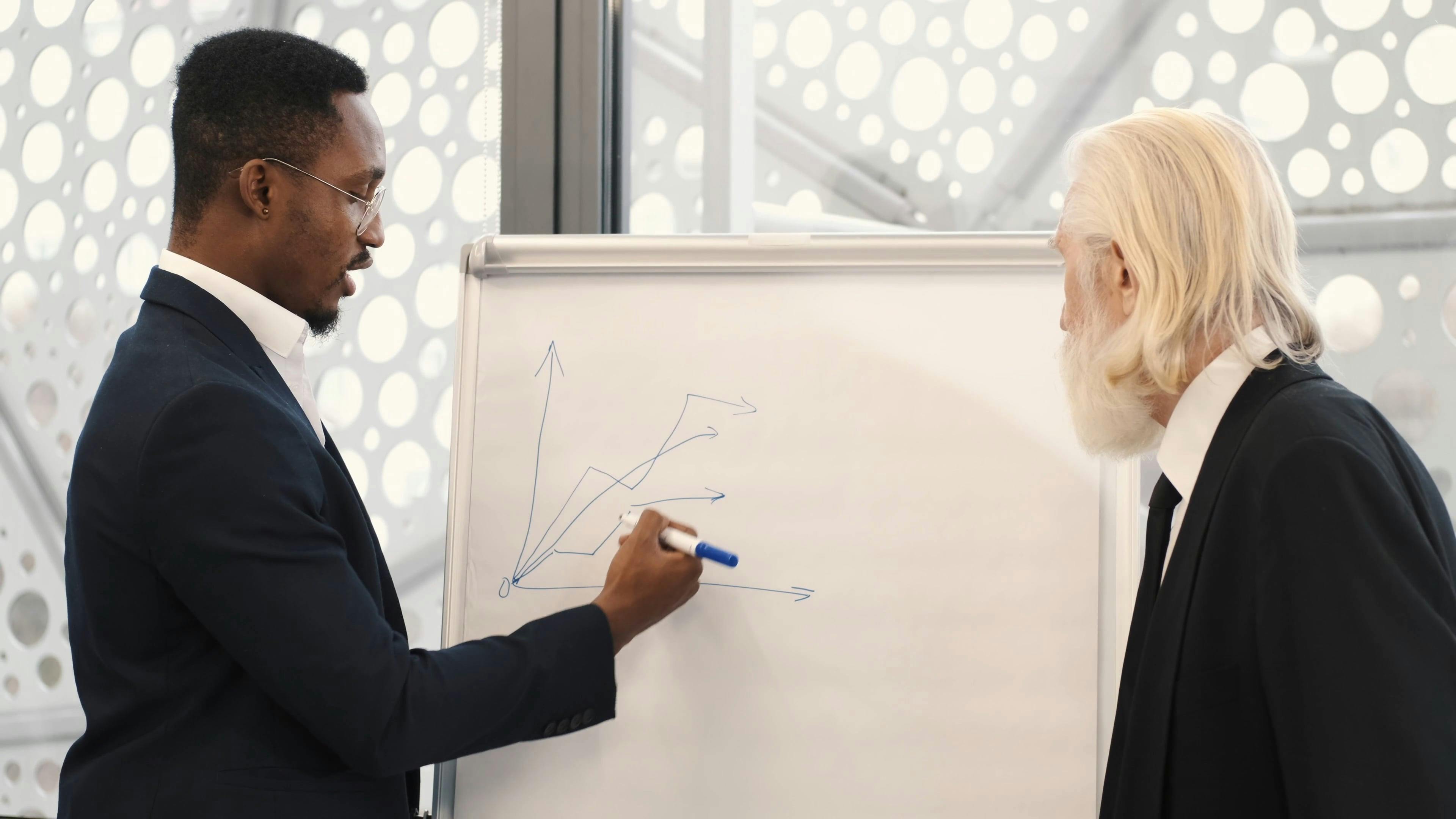 Men Having a Discussion · Free Stock Video