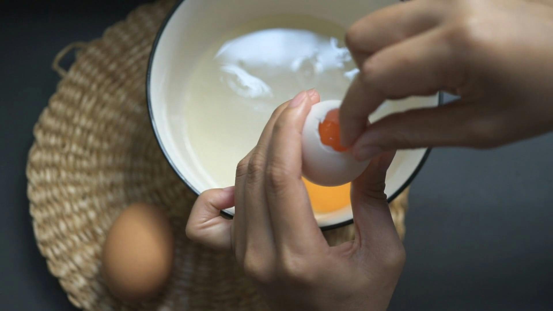 A Person Removing the Shell From an Egg Free Stock Video Footage ...