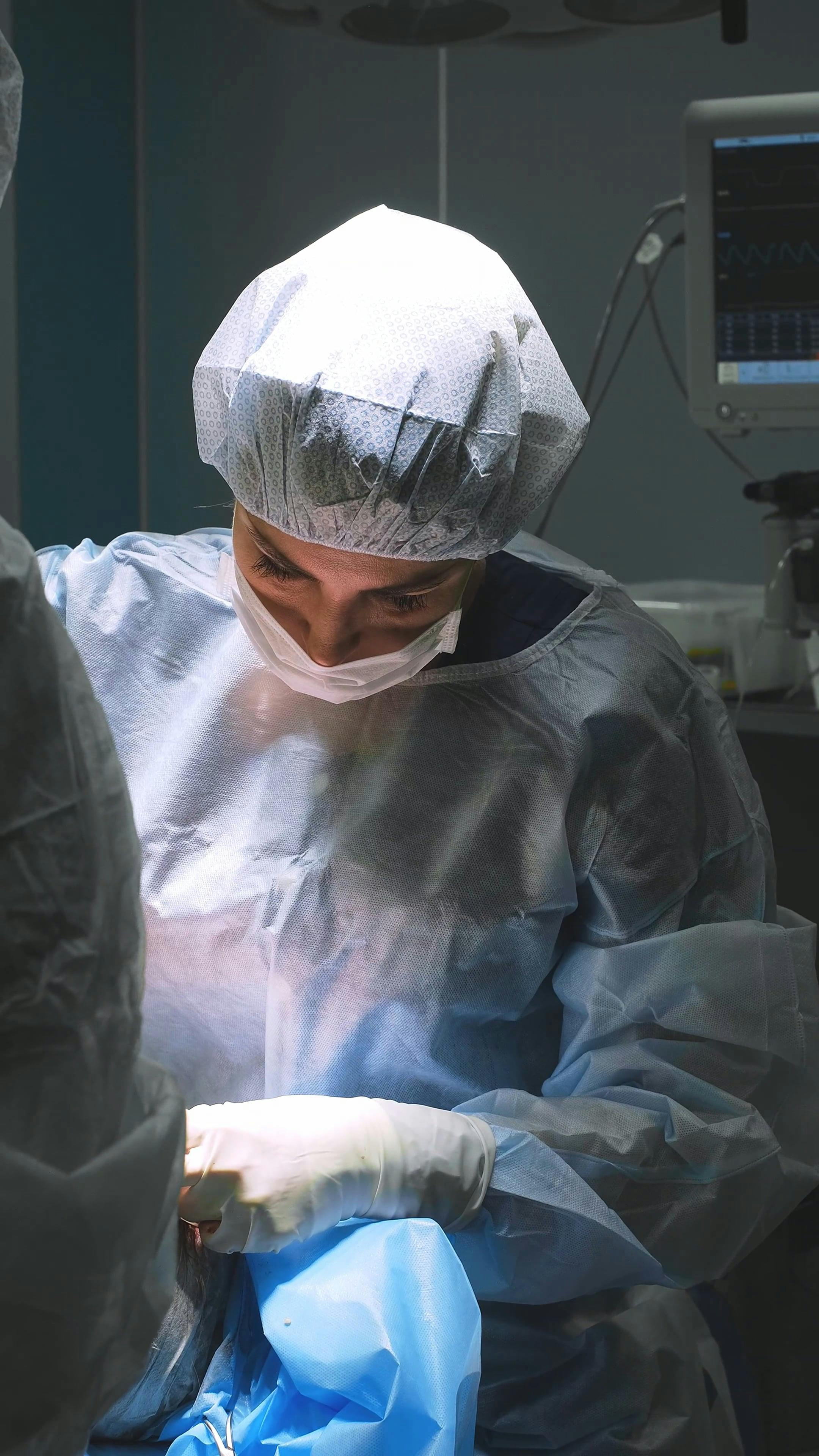 A Doctor Conducting an Operation Free Stock Video Footage, Royalty-Free ...