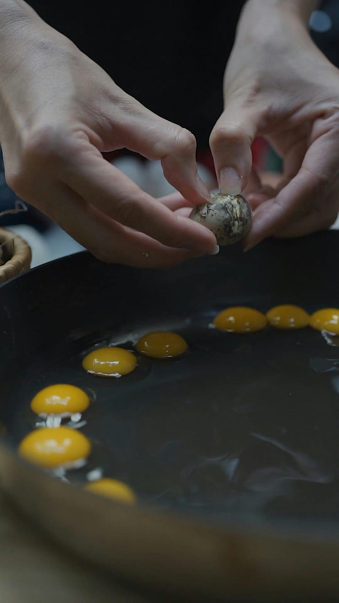 A Cracked Egg in Boiling Water · Free Stock Video