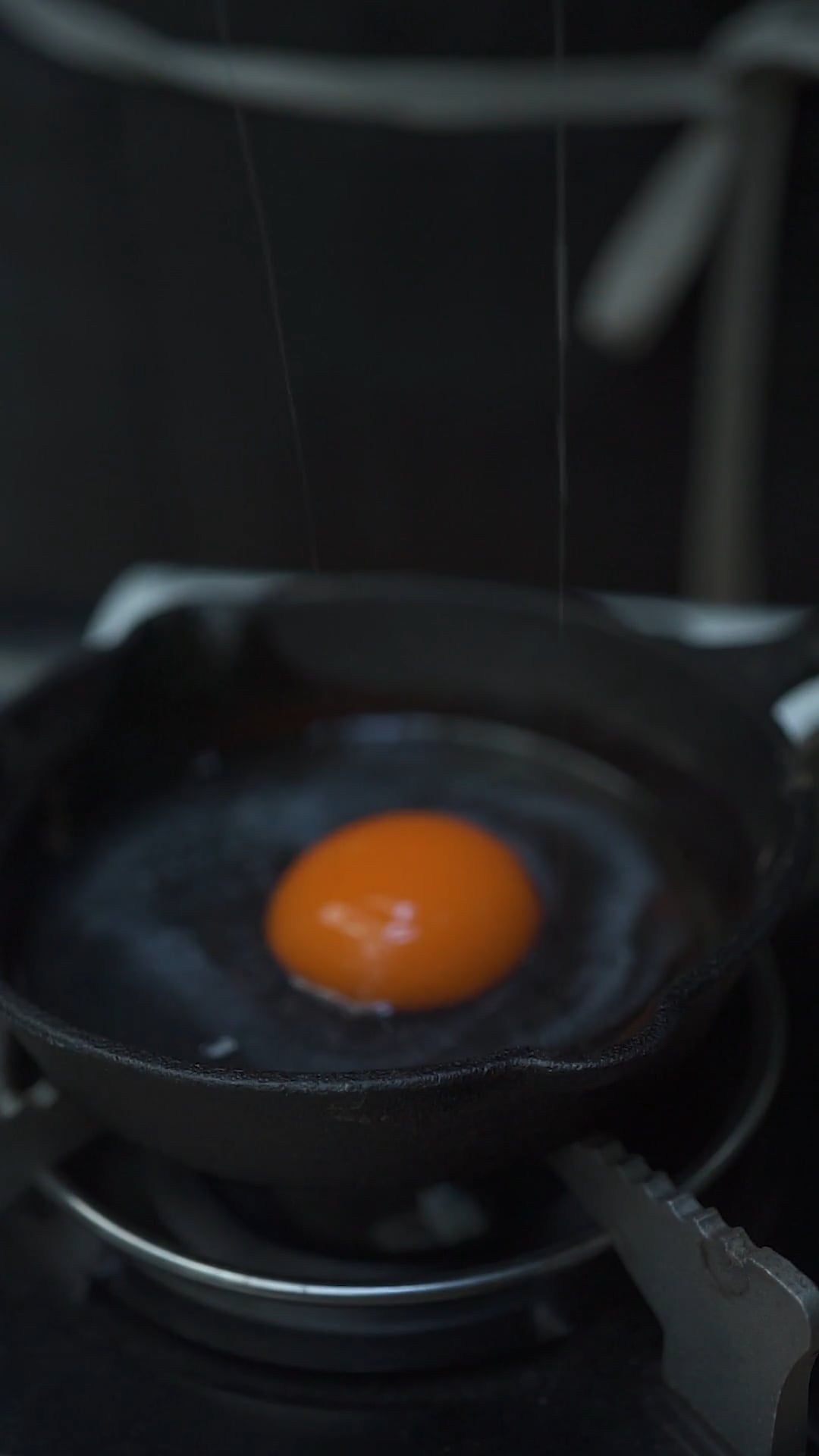 Person Cooking Eggs on a Pan · Free Stock Video