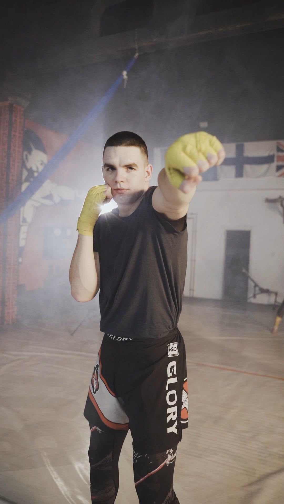 A Man Showing His Fighting Form Free Stock Video Footage, Royalty-Free ...