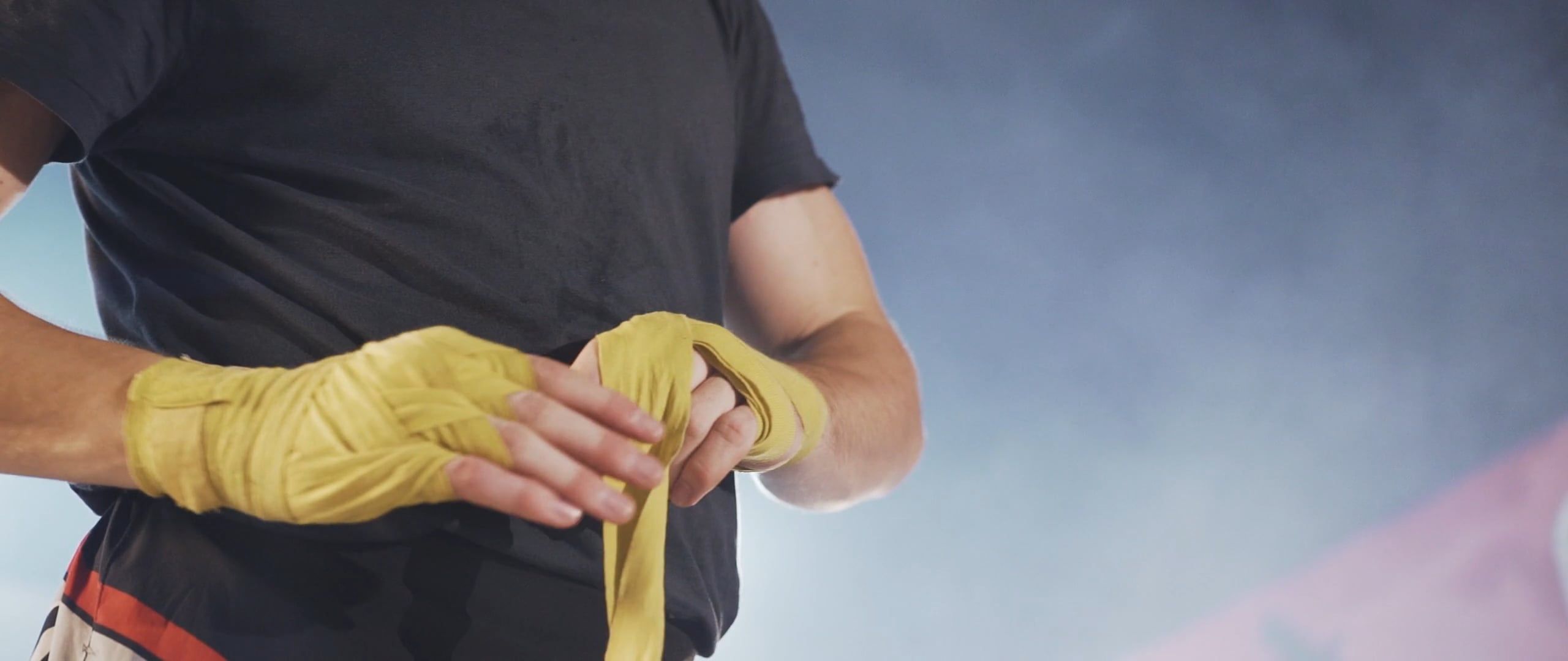 Young Man Bandaging His Hand Free Stock Video Footage, Royalty-Free 4K ...