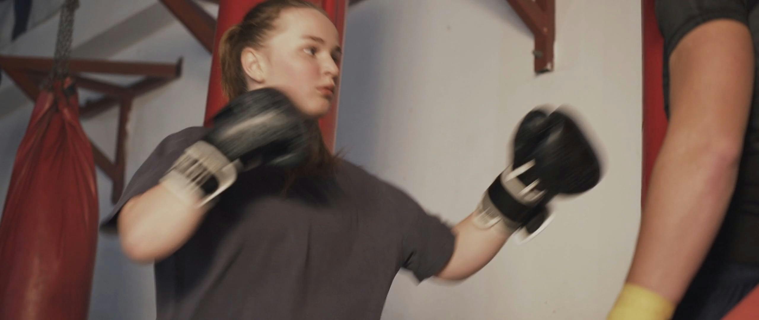 Young Man Training Boxing Punches · Free Stock Video