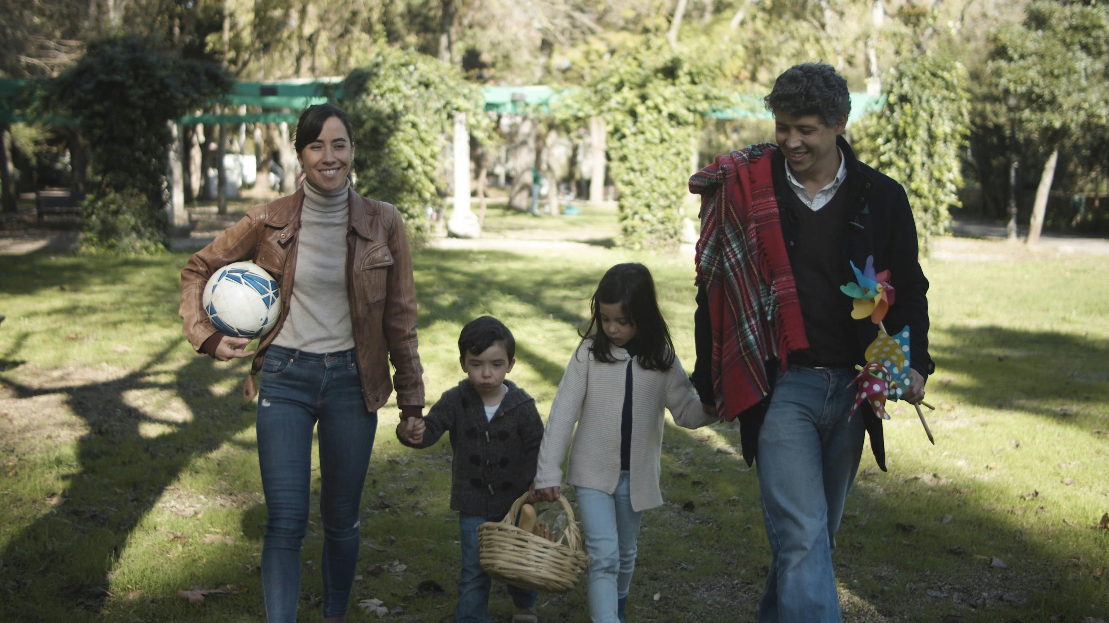 Back View of a Family Walking Together Free Stock Video Footage ...