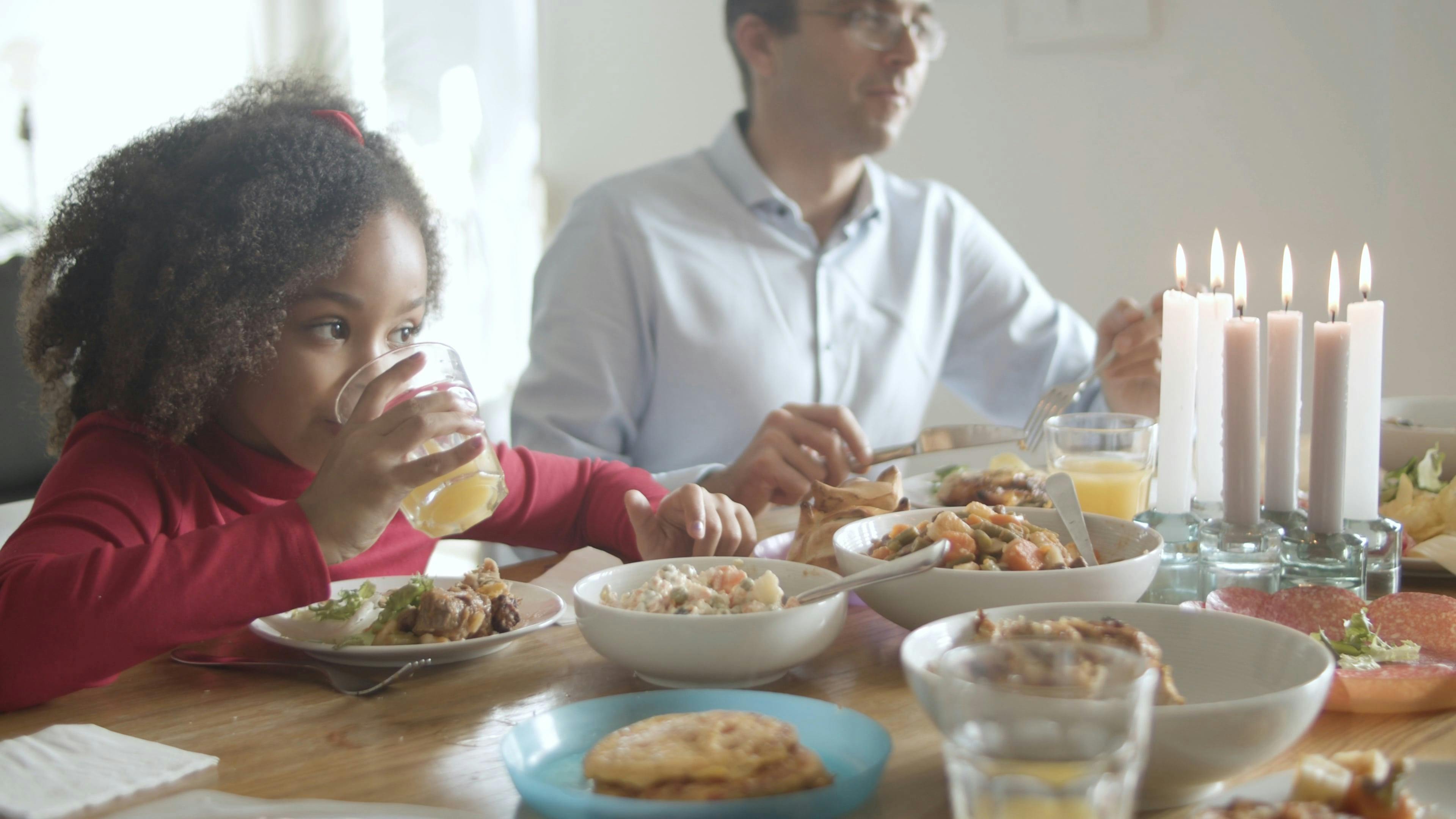 People Having A Meal Together Free Stock Video Footage, Royalty-Free 4K ...