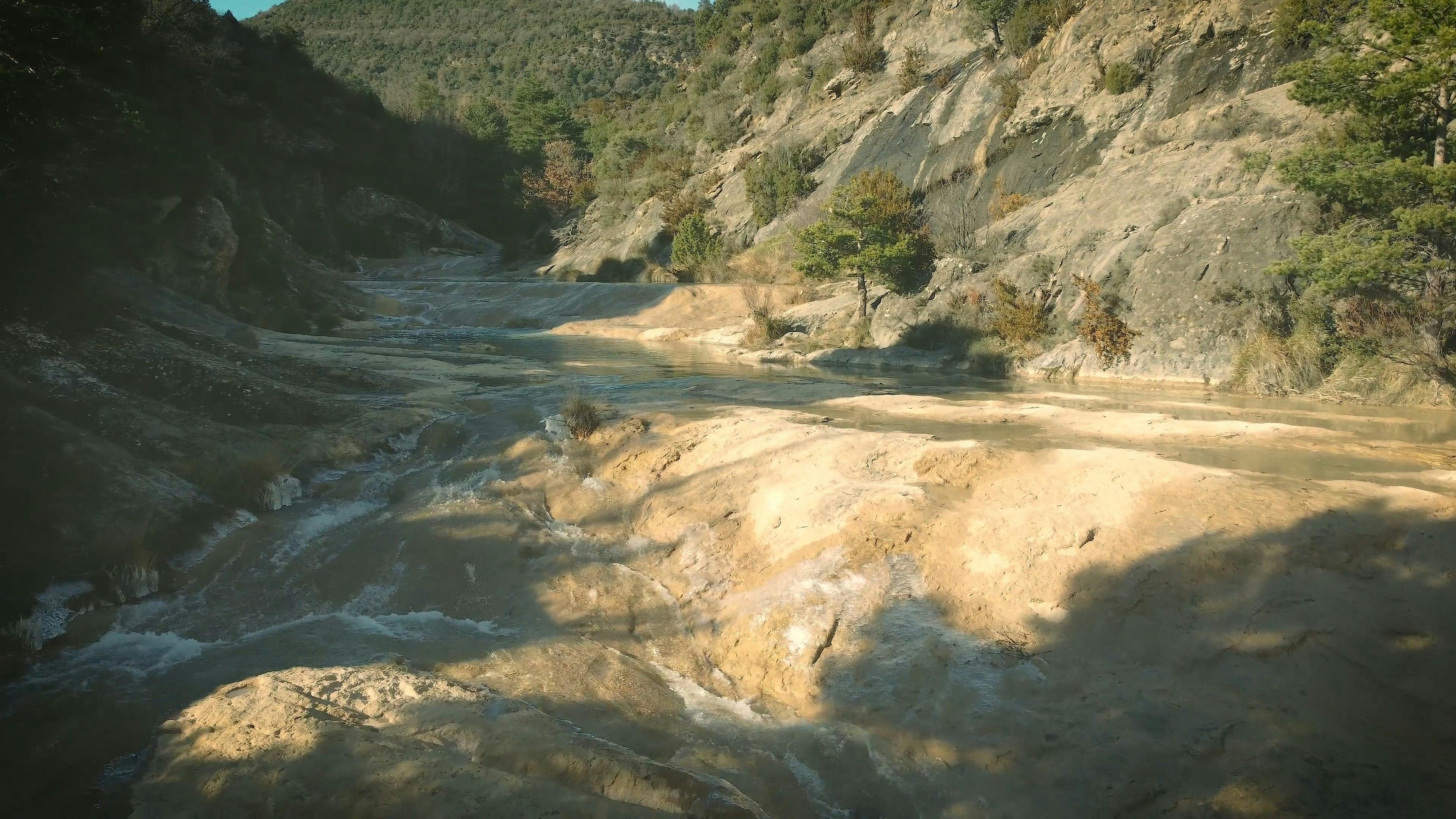 River Stream On A Bed Of Rocks Free Stock Video Footage, Royalty-Free ...