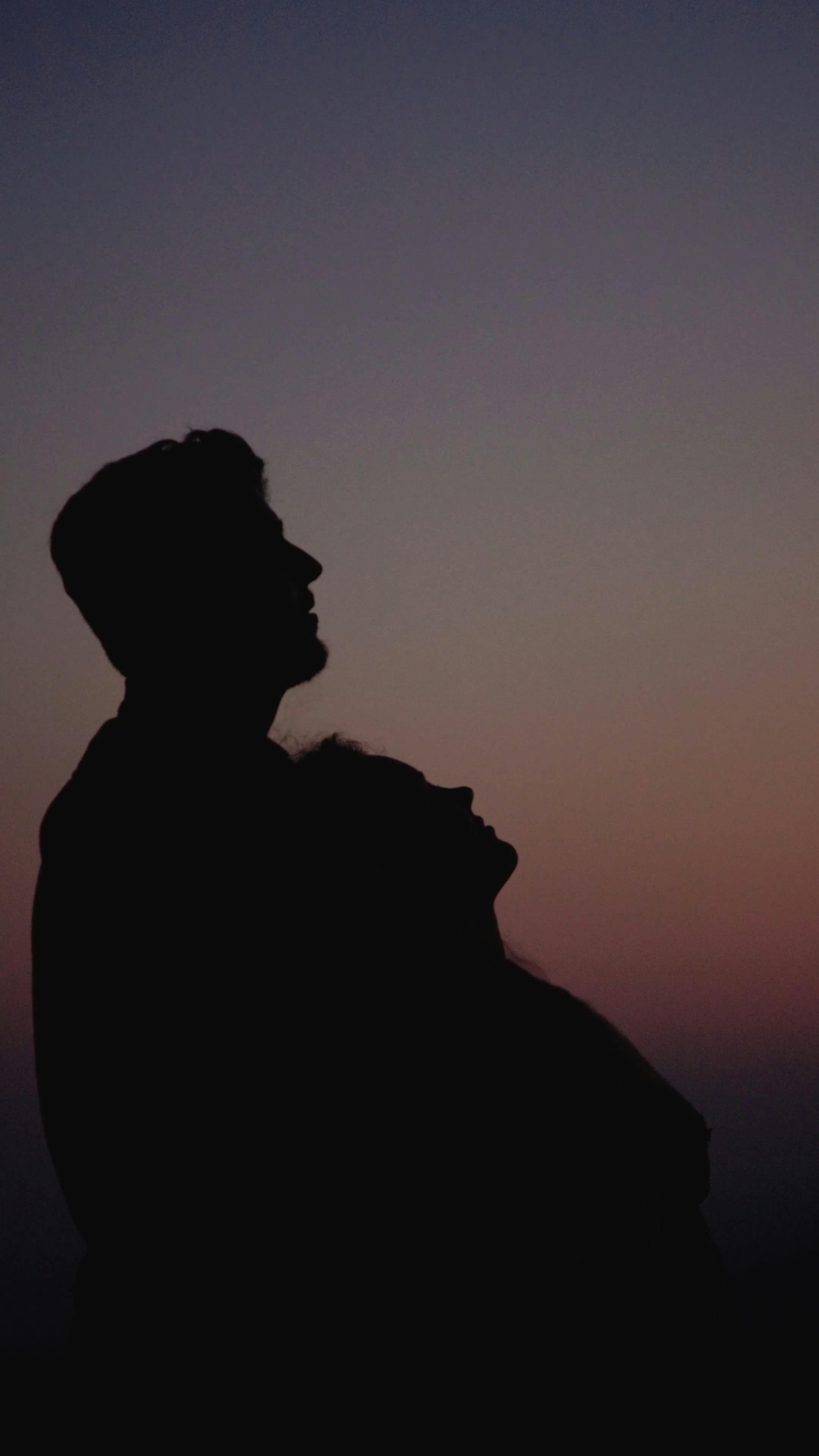 Couple Hugs Together · Free Stock Video