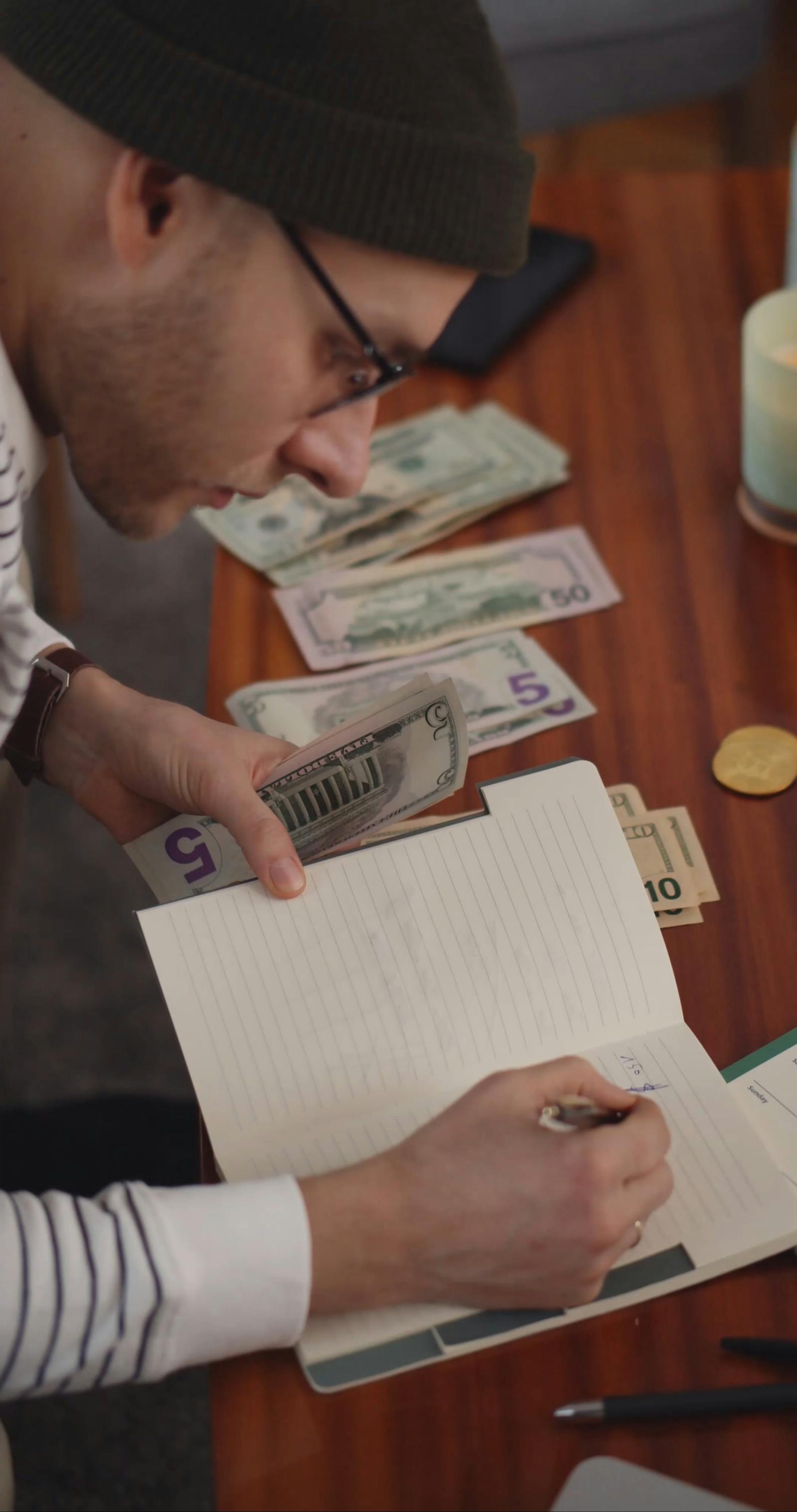 Man Counting Money Videos, Download The BEST Free 4k Stock Video ...