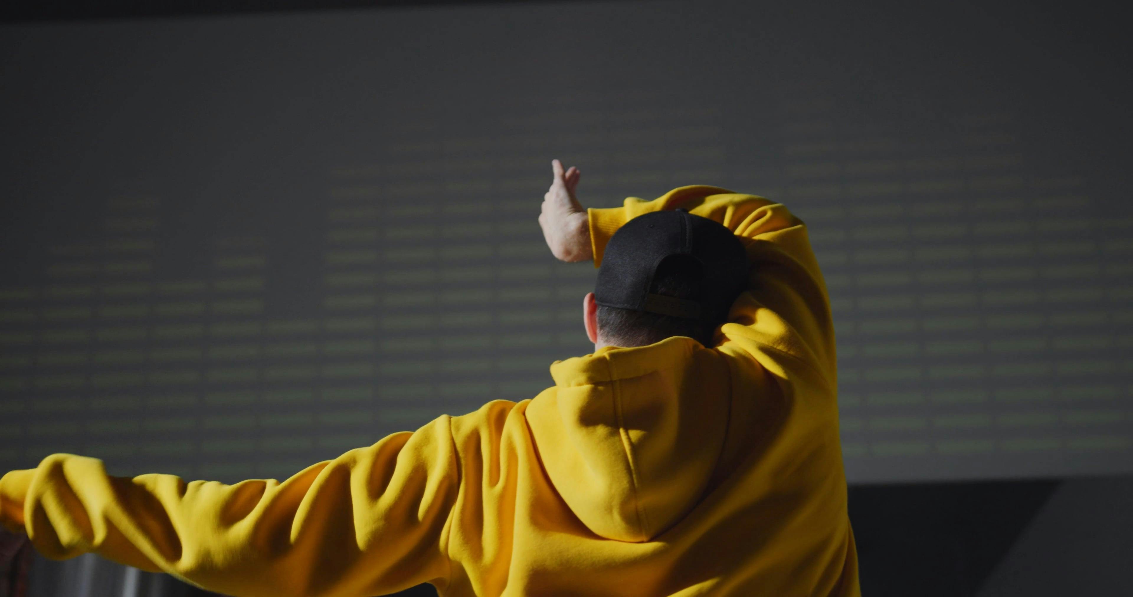 A Tattooed Man Rapping · Free Stock Video