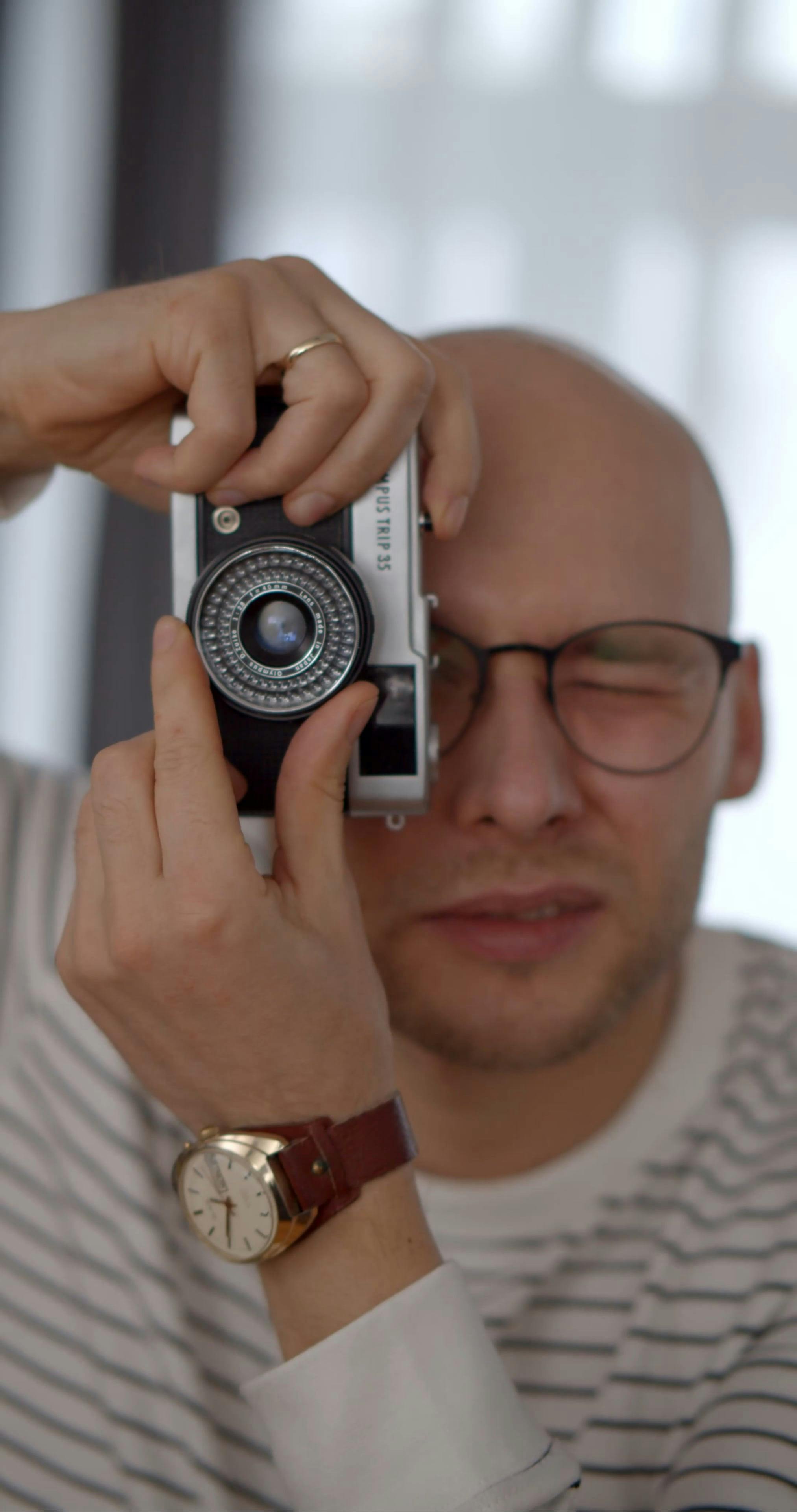 Man using Camera Free Stock Video Footage, Royalty-Free 4K & HD Video Clip