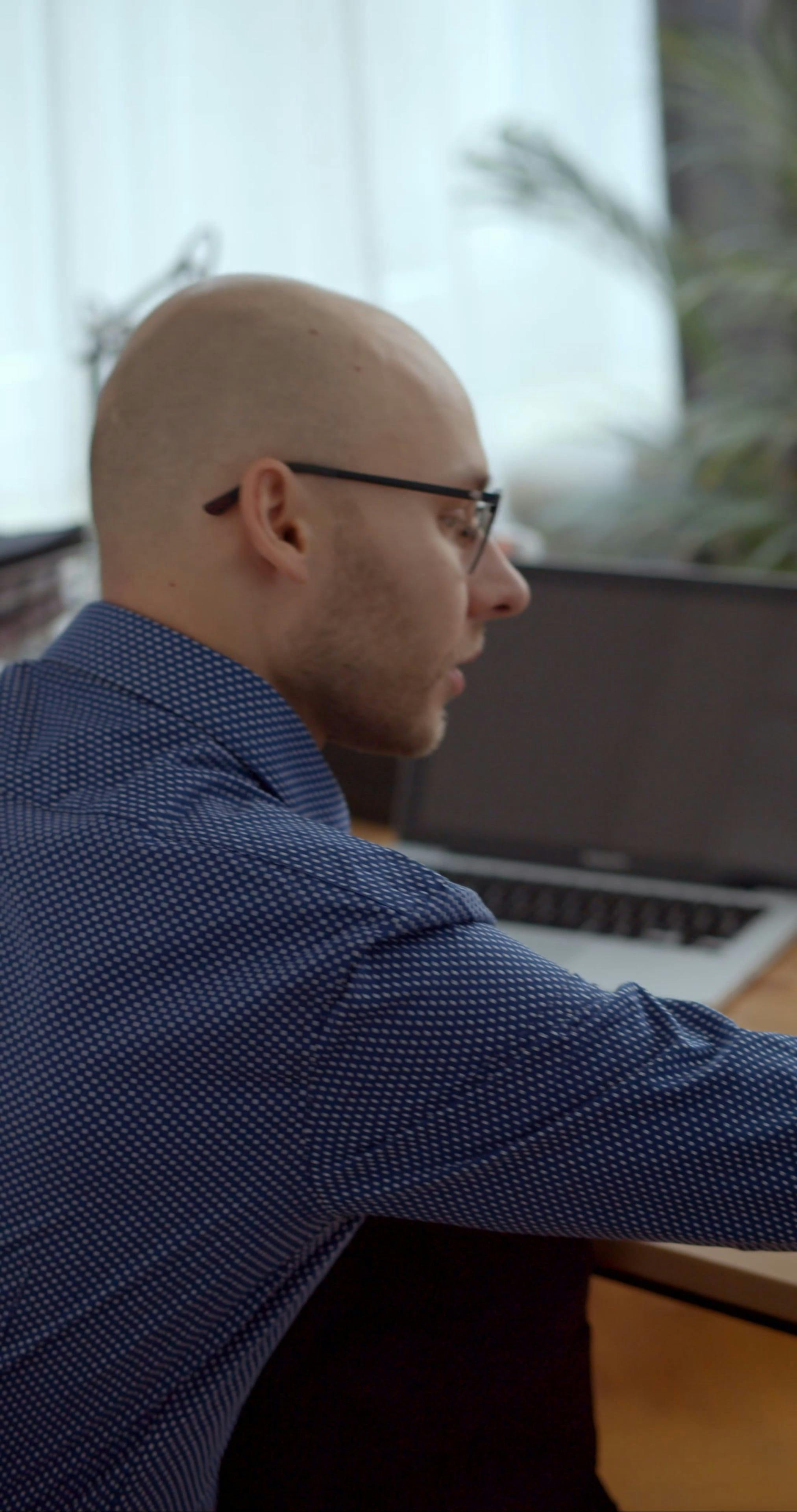 A Man Walking Inside A Production Plant Free Stock Video Footage ...