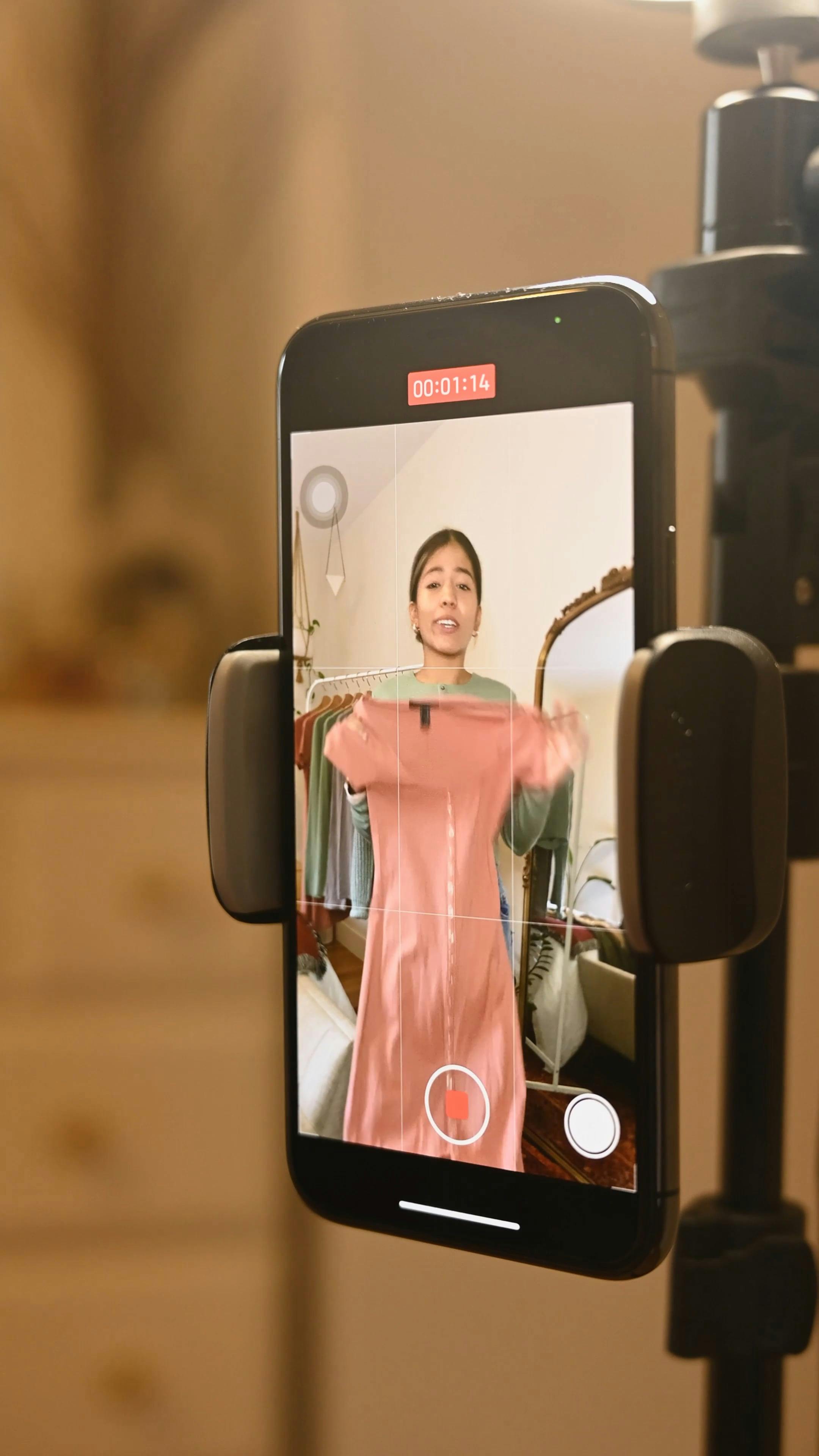 Woman Showing Dress in Camera · Free Stock Video