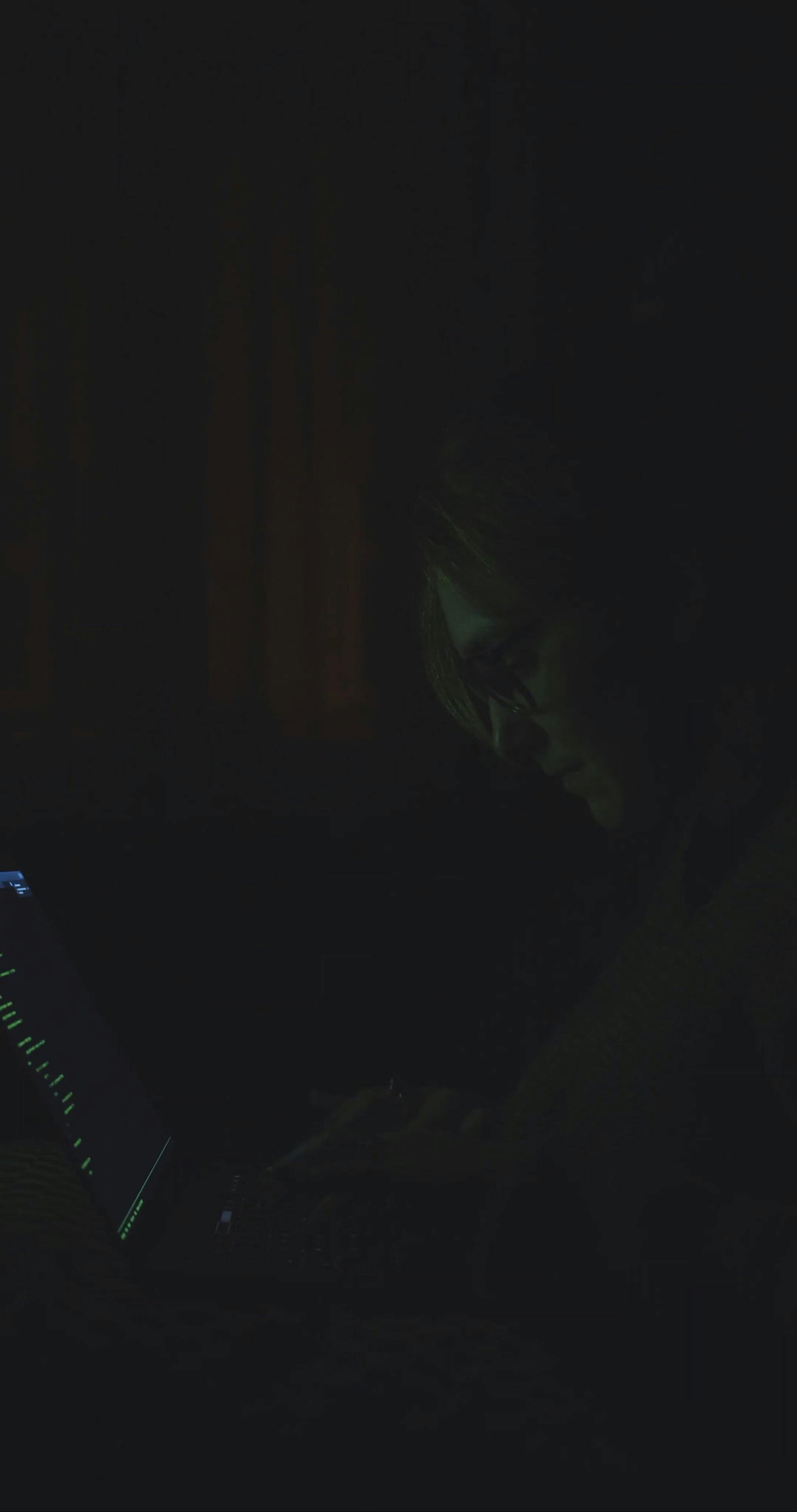 Police Officer Monitoring Security Camera while Looking at the Monitor ...