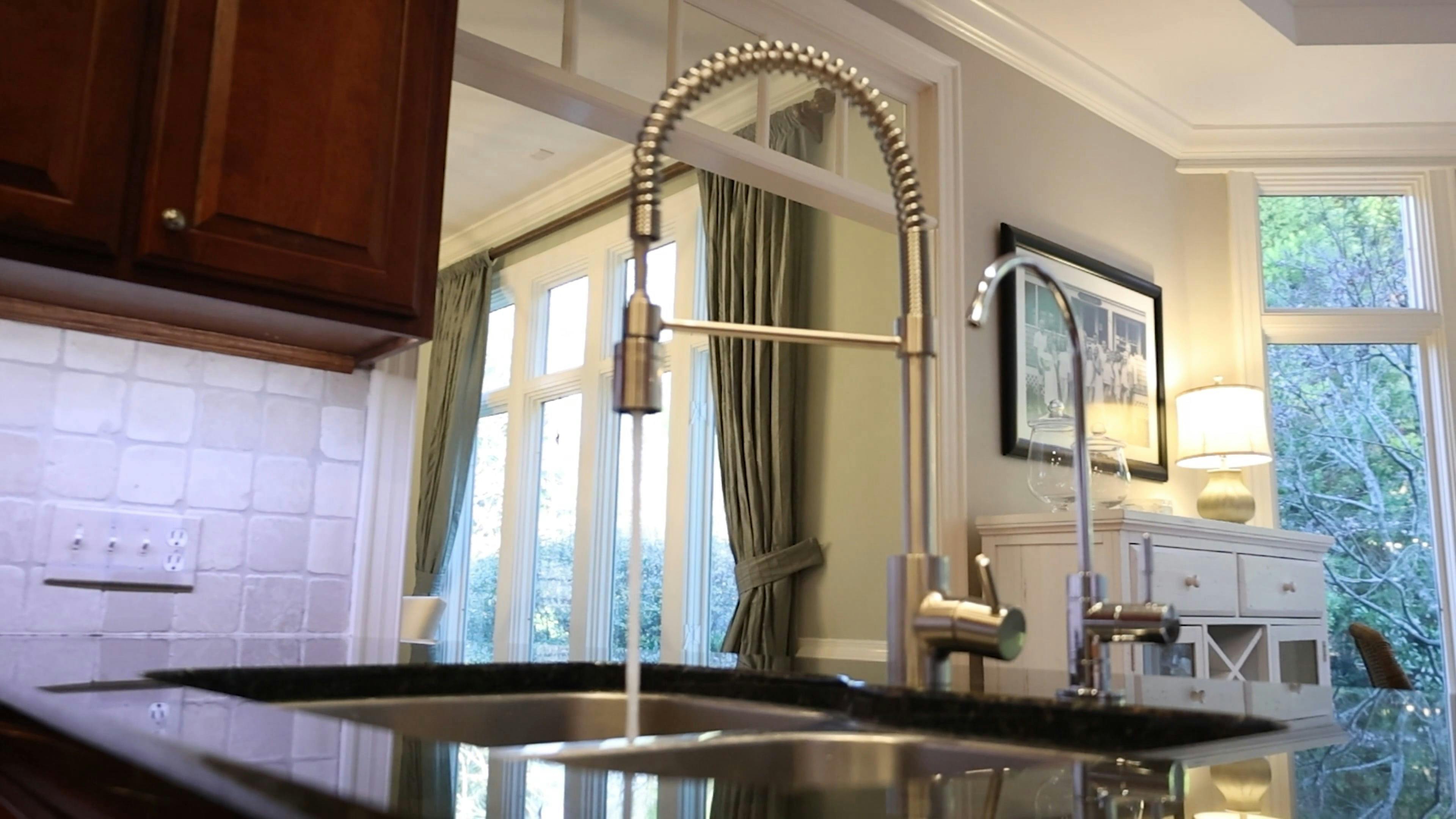 Water Flowing from a Faucet Free Stock Video Footage, Royalty-Free 4K ...