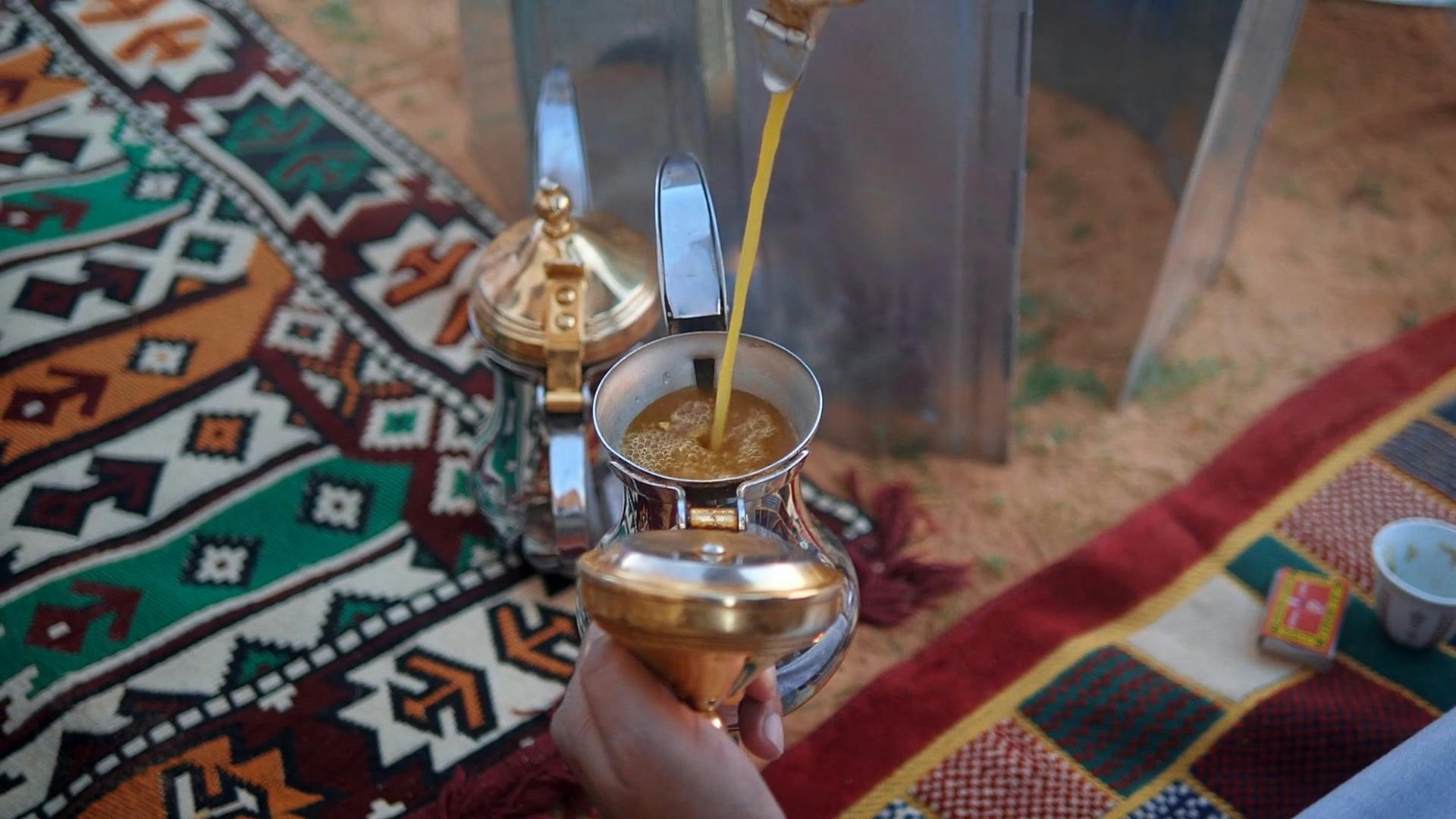 Person Pouring Coffee into Dallah Free Stock Video Footage, Royalty ...