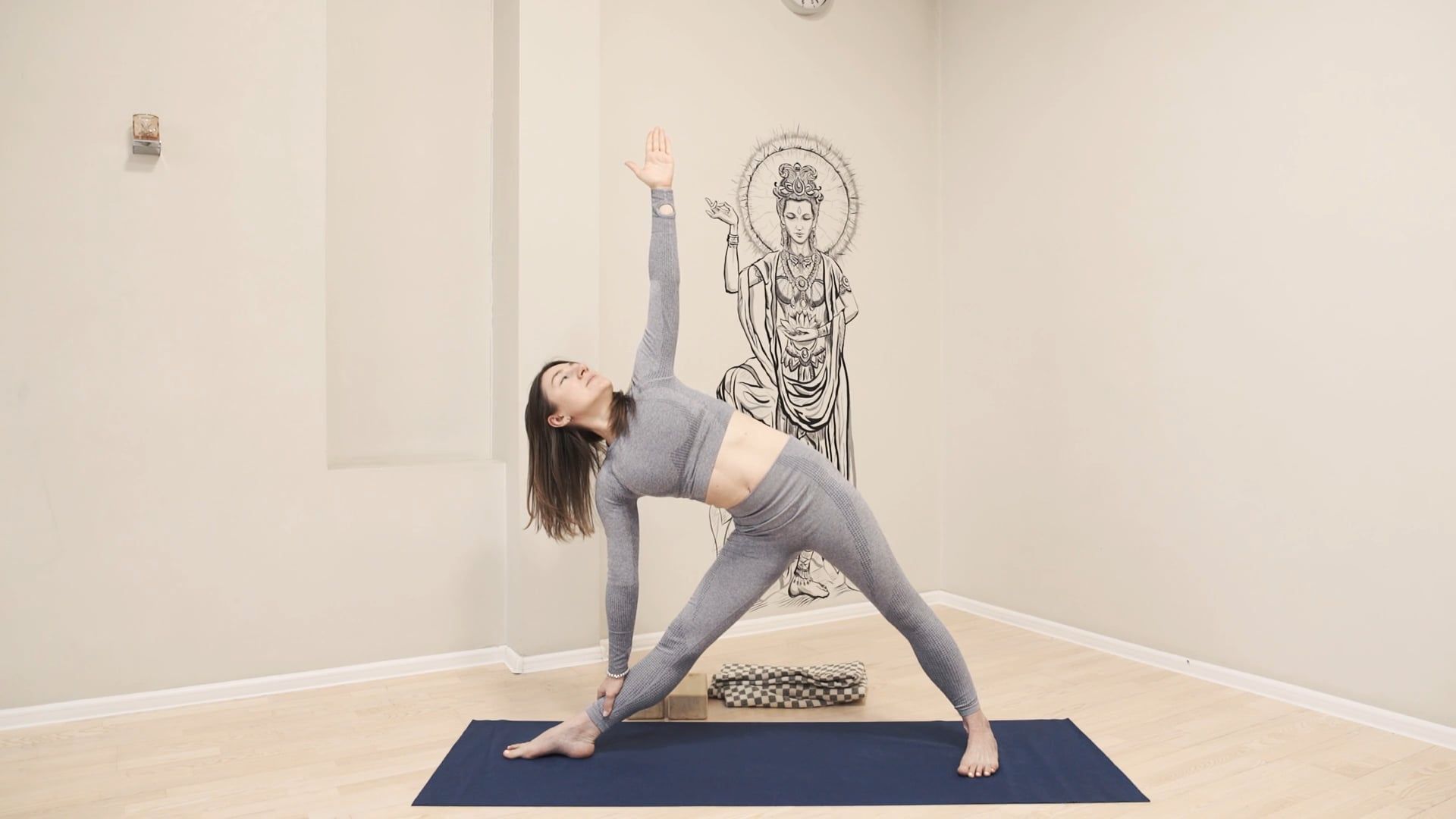 Young Woman Teaching Yoga · Free Stock Video