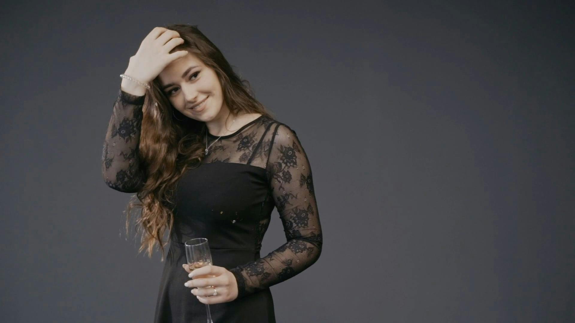 Women Having Conversation while Holding a Glass of Champagne Free Stock ...