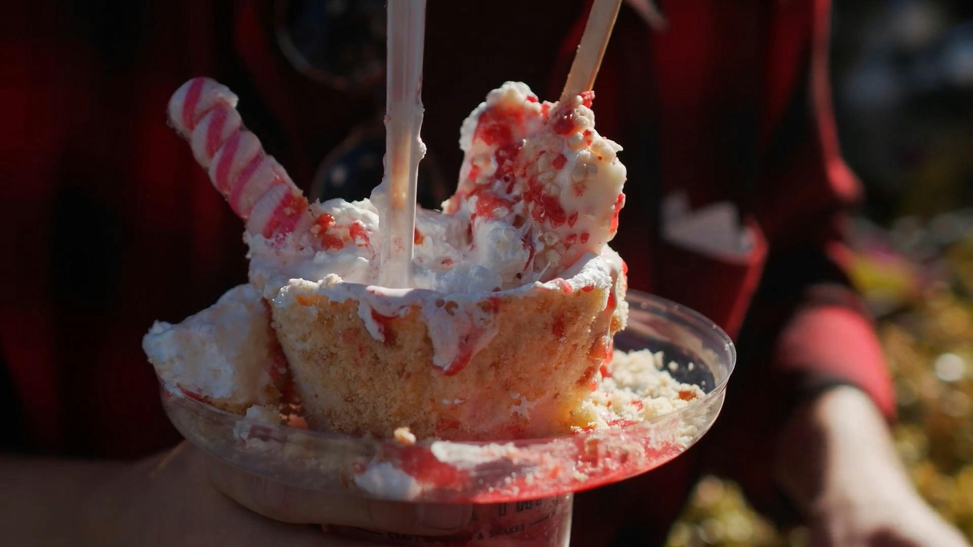 Friends Enjoying Pastry in the Park · Free Stock Video