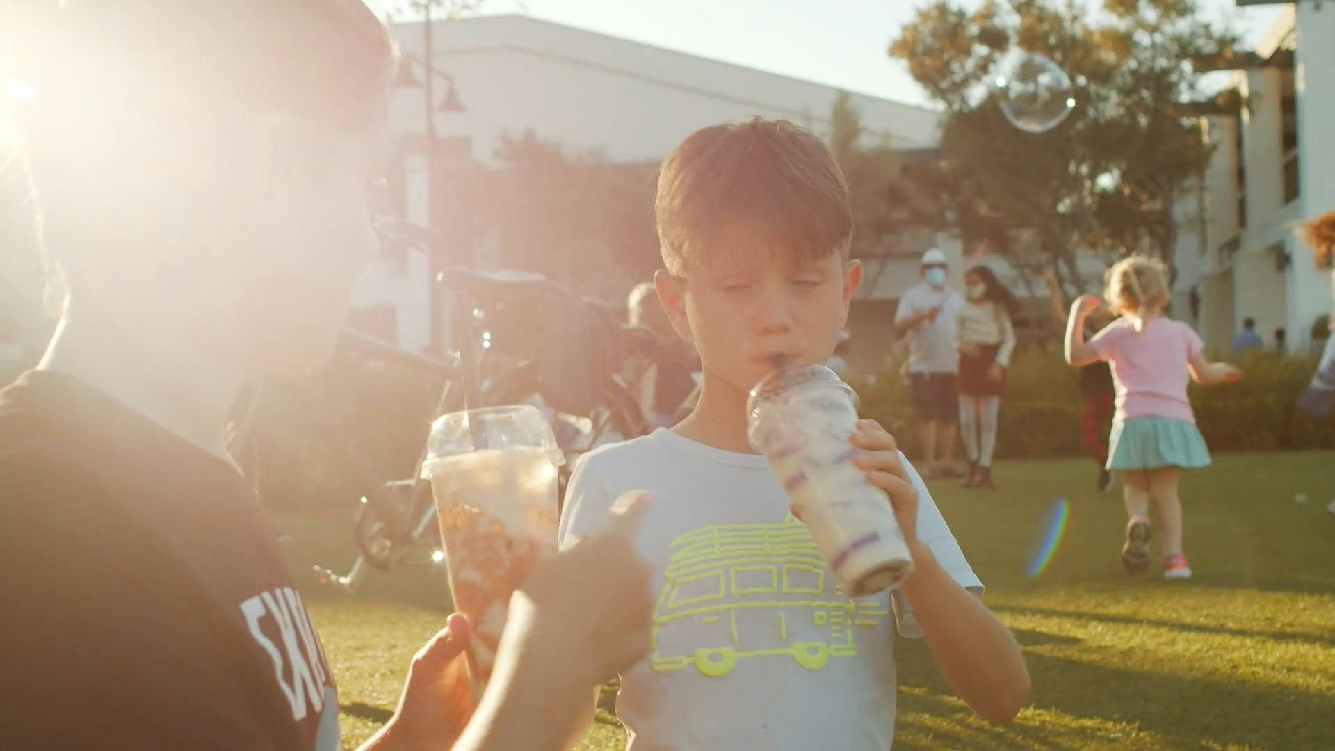 Kids Exchanging Drink Free Stock Video Footage, Royalty-Free 4K & HD ...