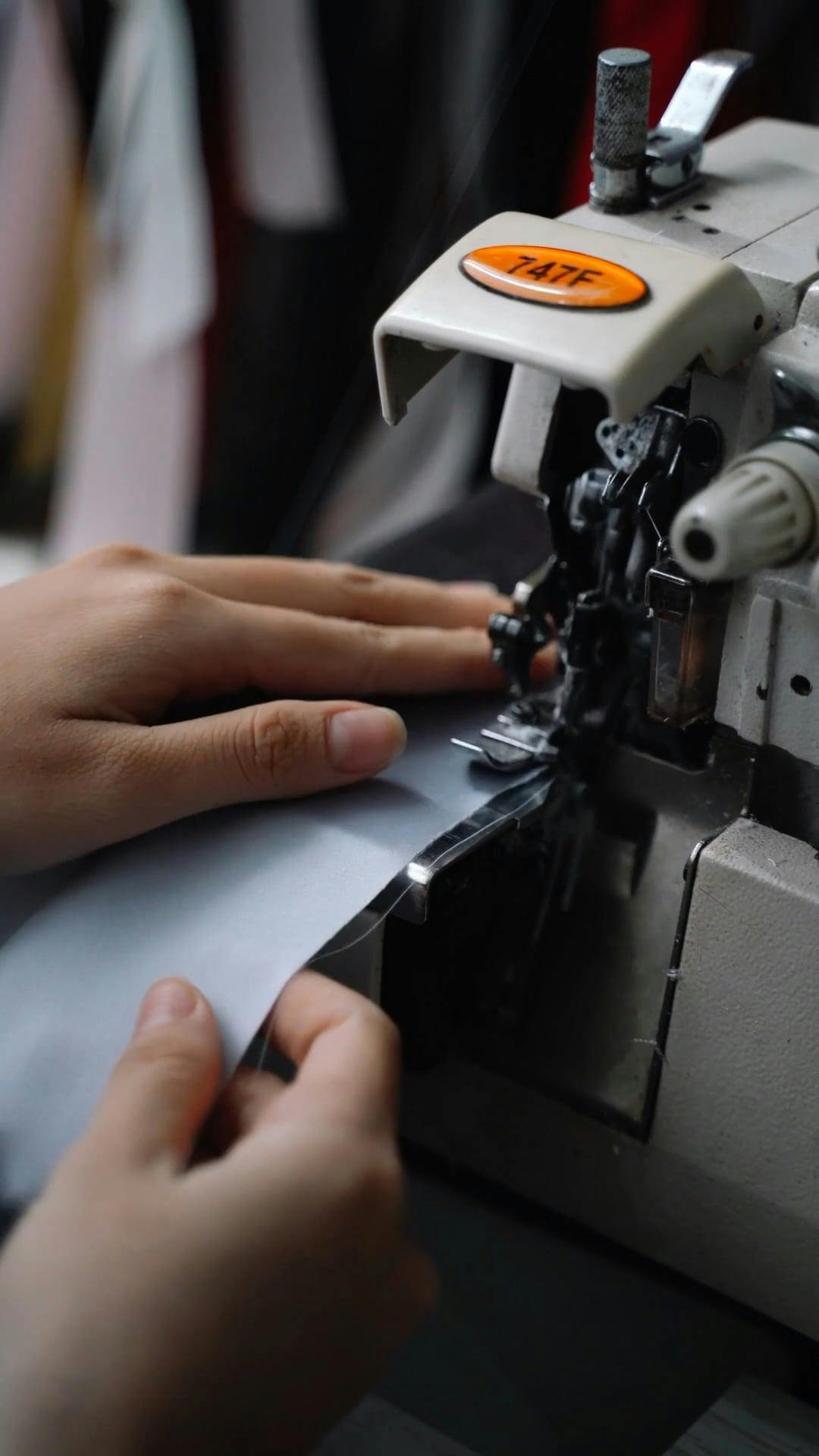 Female Hands Using Sewing Machine Free Stock Video Footage, Royalty ...