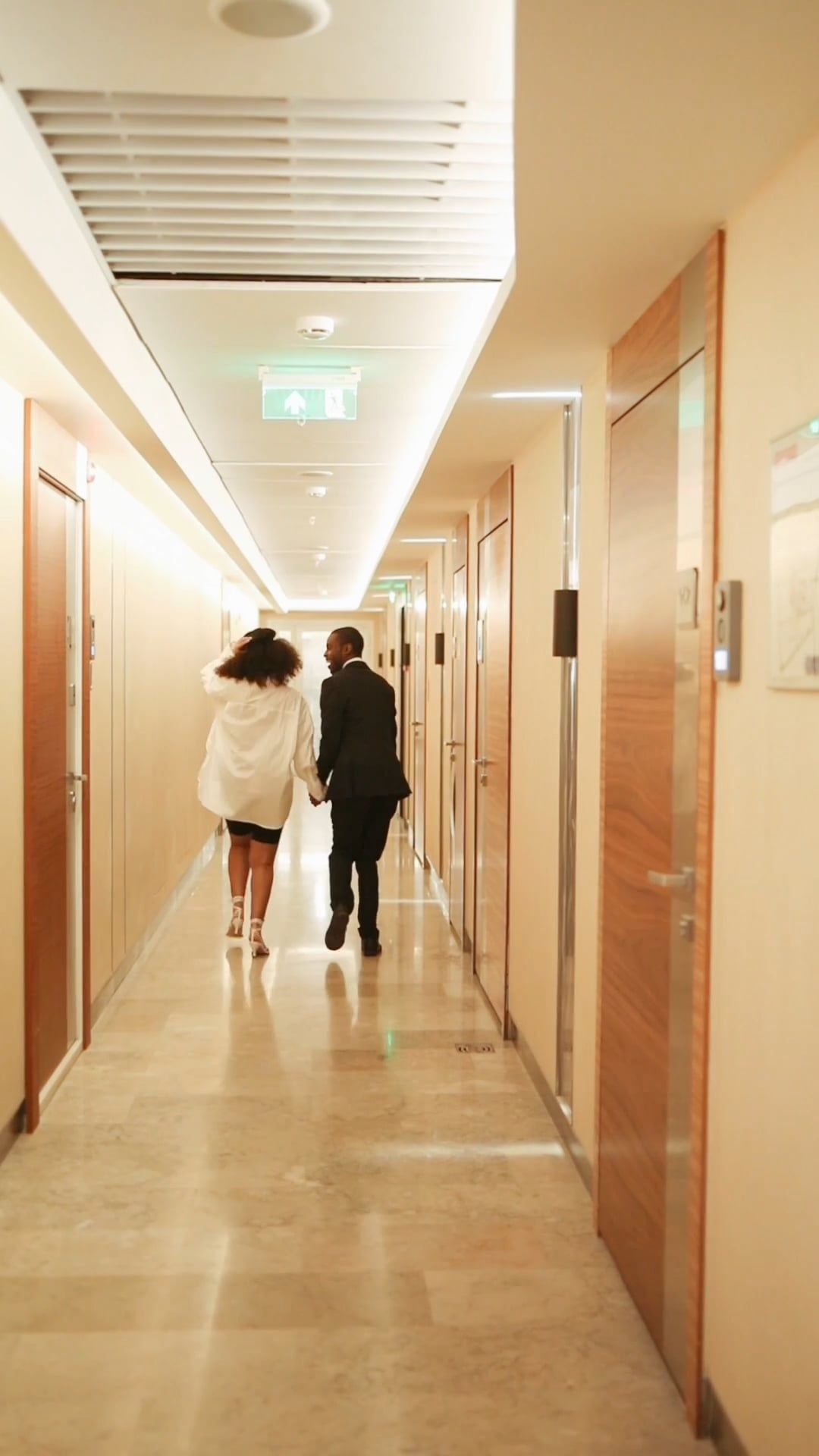 People Standing on the Hallway Free Stock Video Footage, Royalty-Free ...