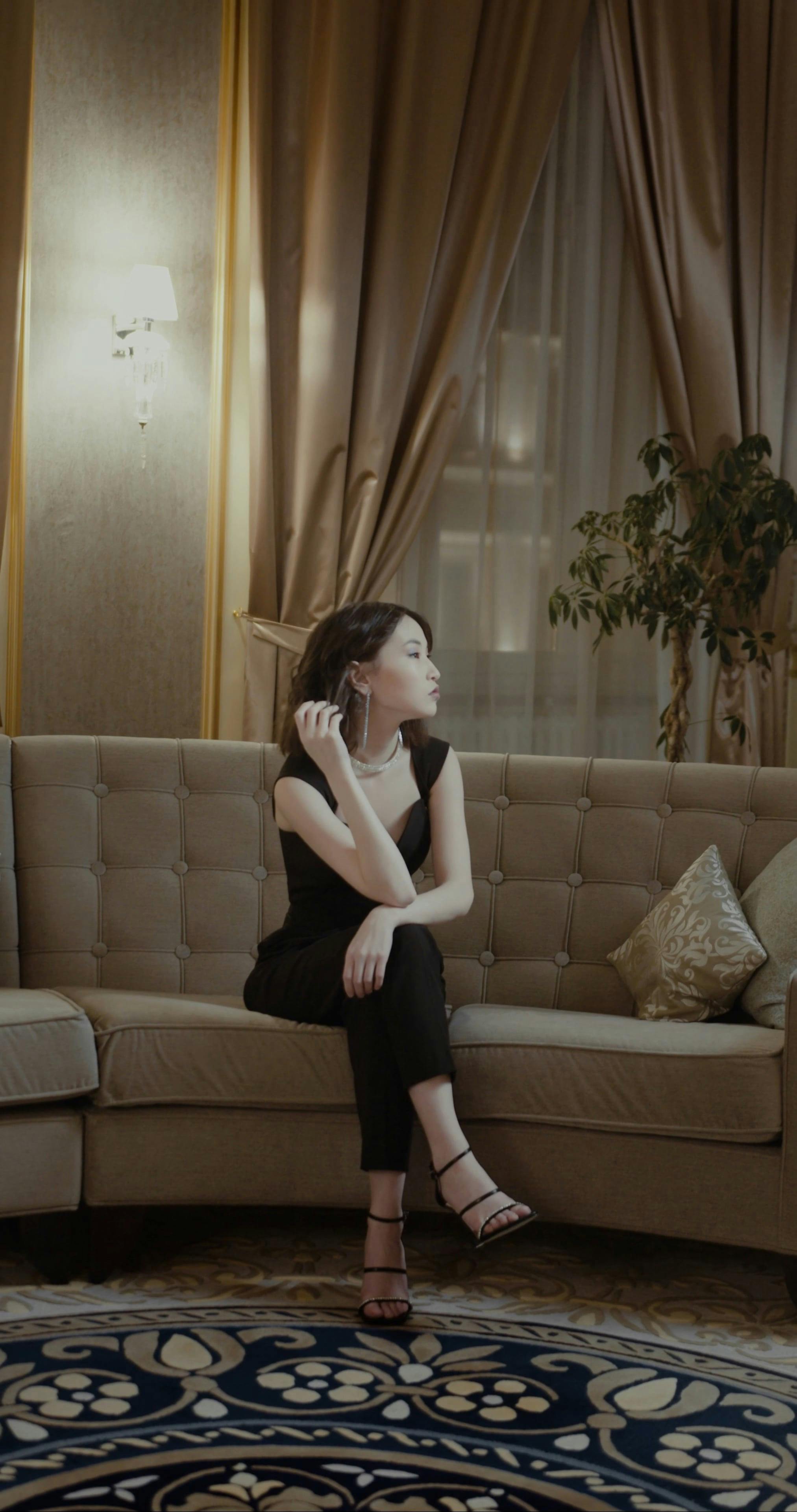 Elegant Couple Exchanging Glances Free Stock Video Footage, Royalty ...