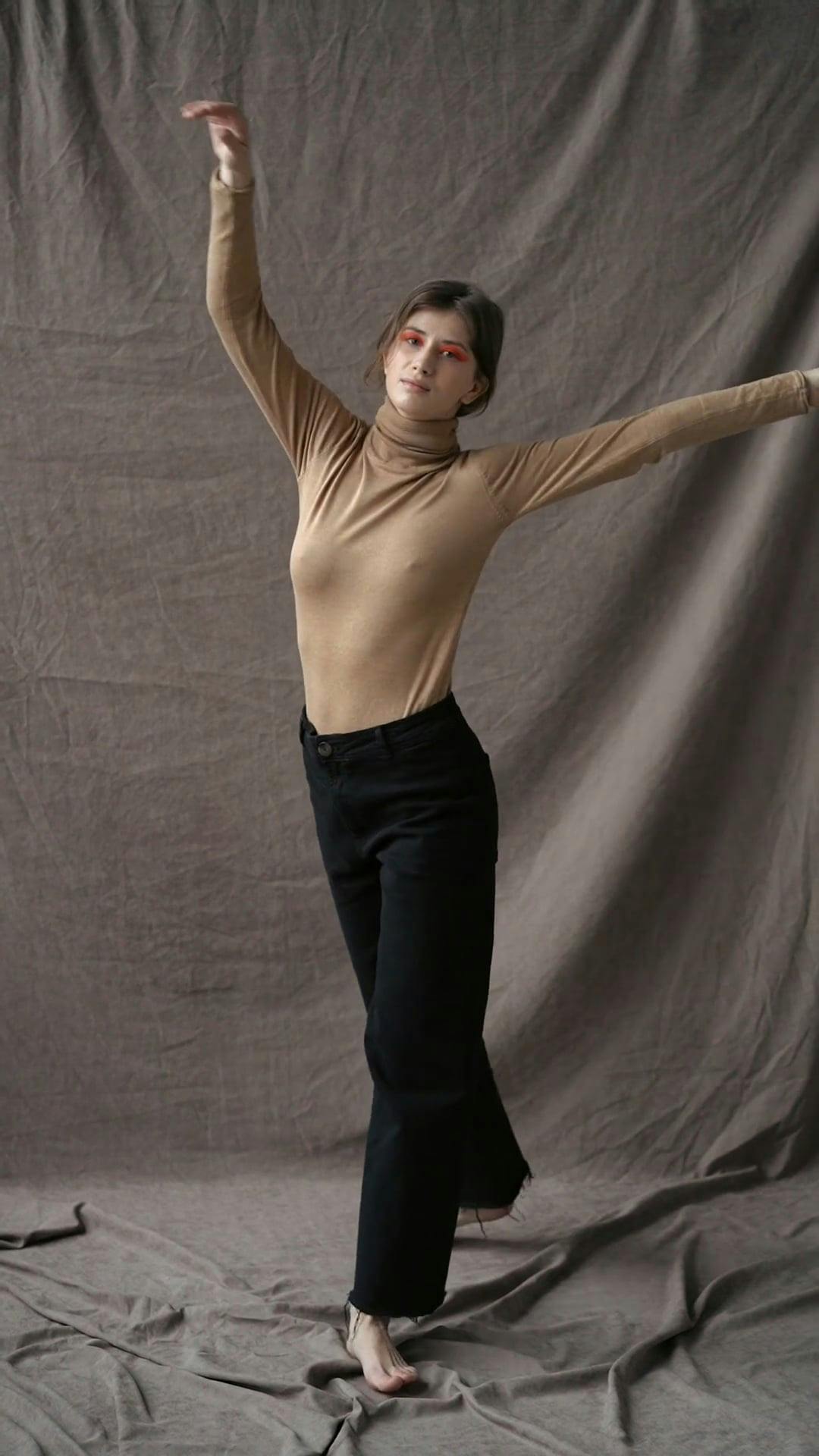 Young Woman Dancing Freely Free Stock Video Footage, Royalty-Free 4K ...