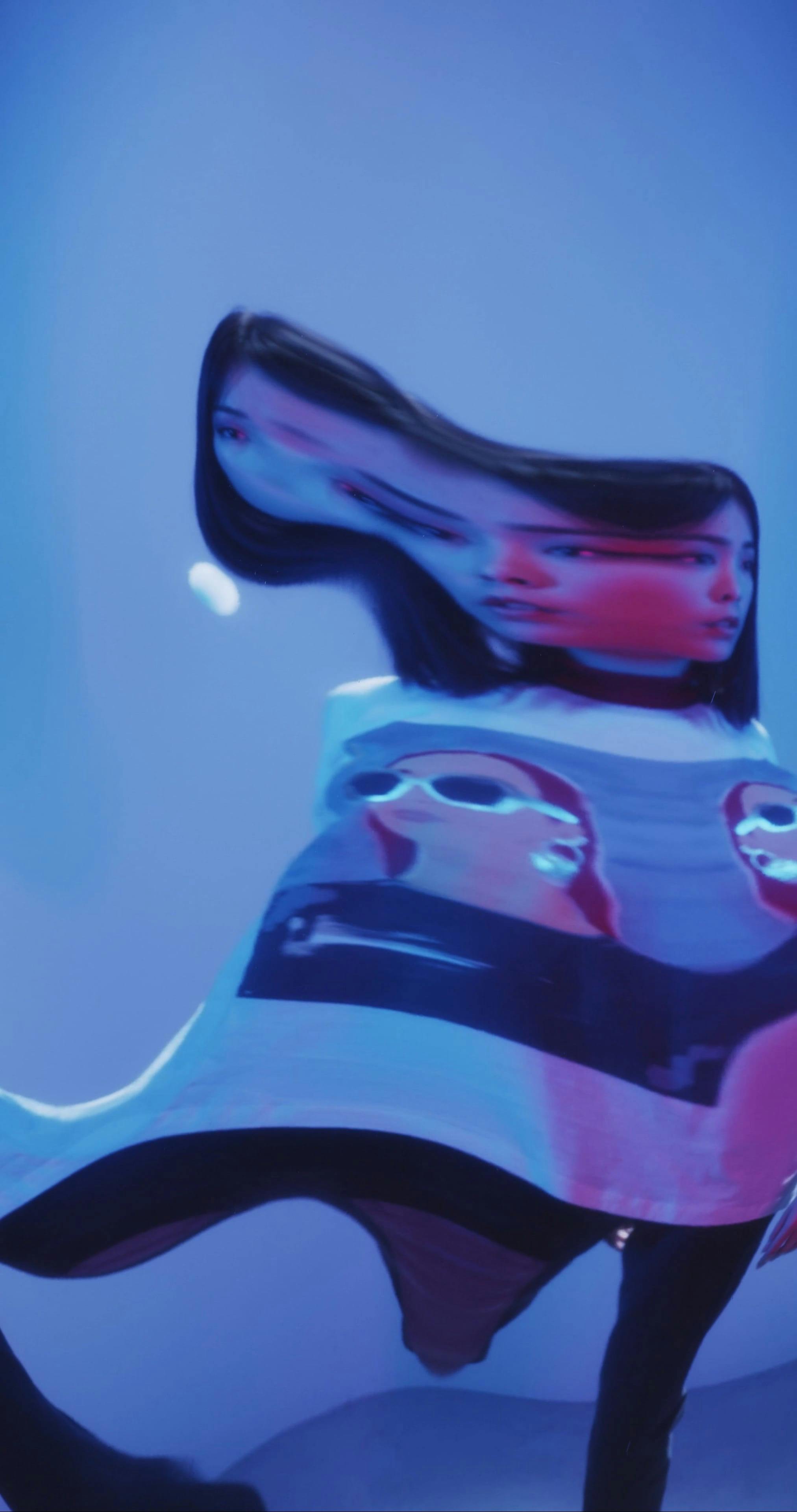 Distorted Footage of a Woman Posing Free Stock Video Footage, Royalty ...