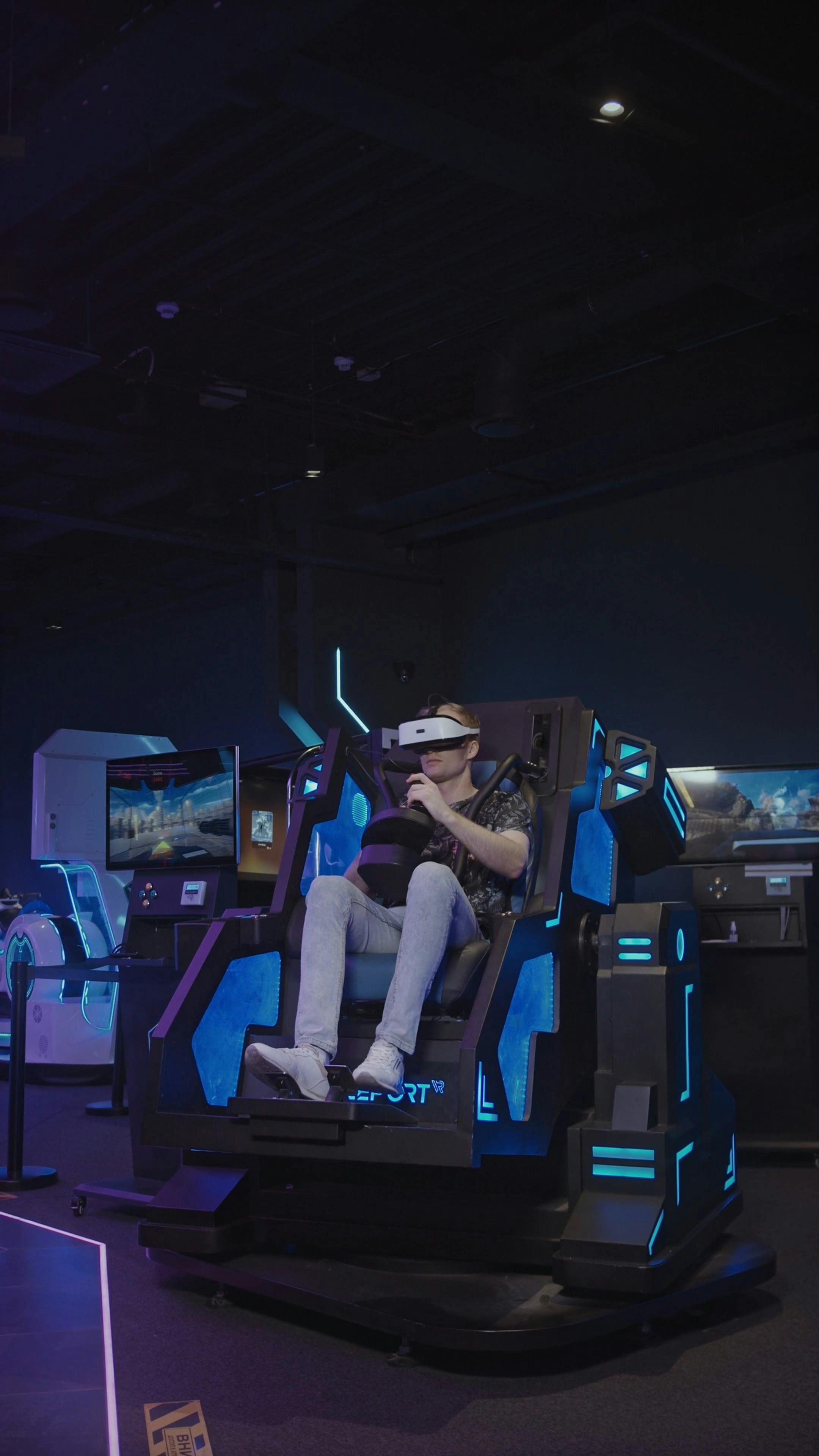 Person Playing Video Game In Virtual Reality Mode Free Stock Video Footage, Royalty-Free 4K & HD ...