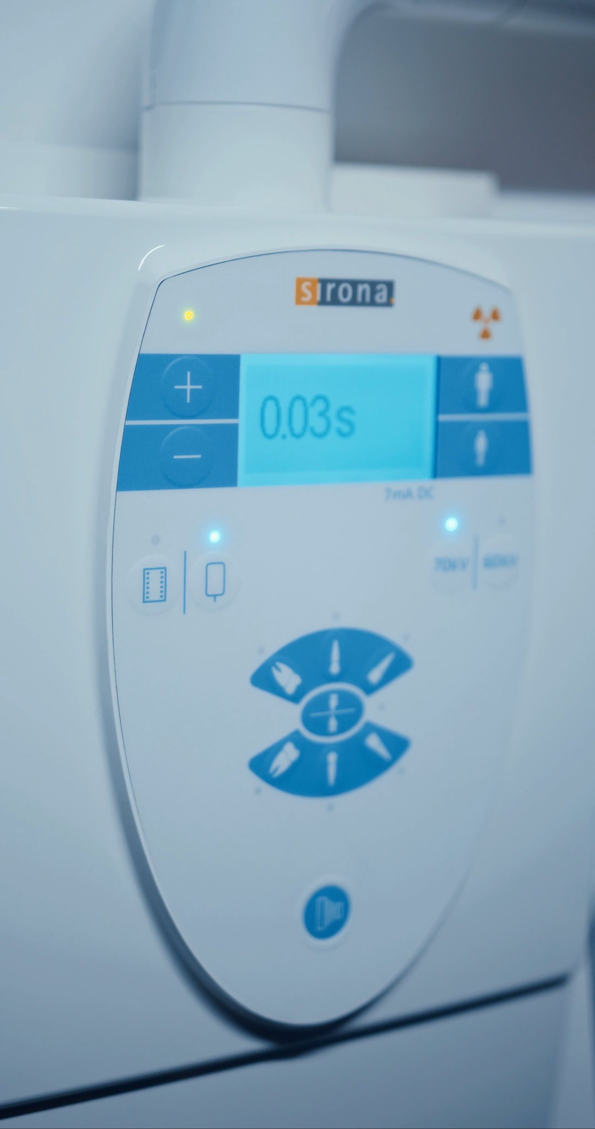 Close up of a Control Panel of a Panoramic X Ray · Free Stock Video