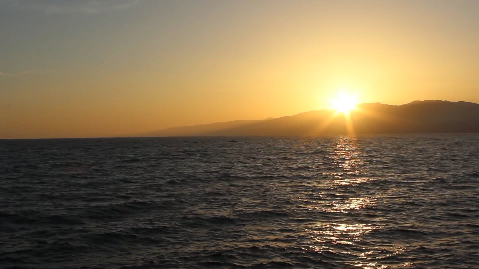 Strong Waves During Sunset Free Stock Video Footage, Royalty-Free 4K ...