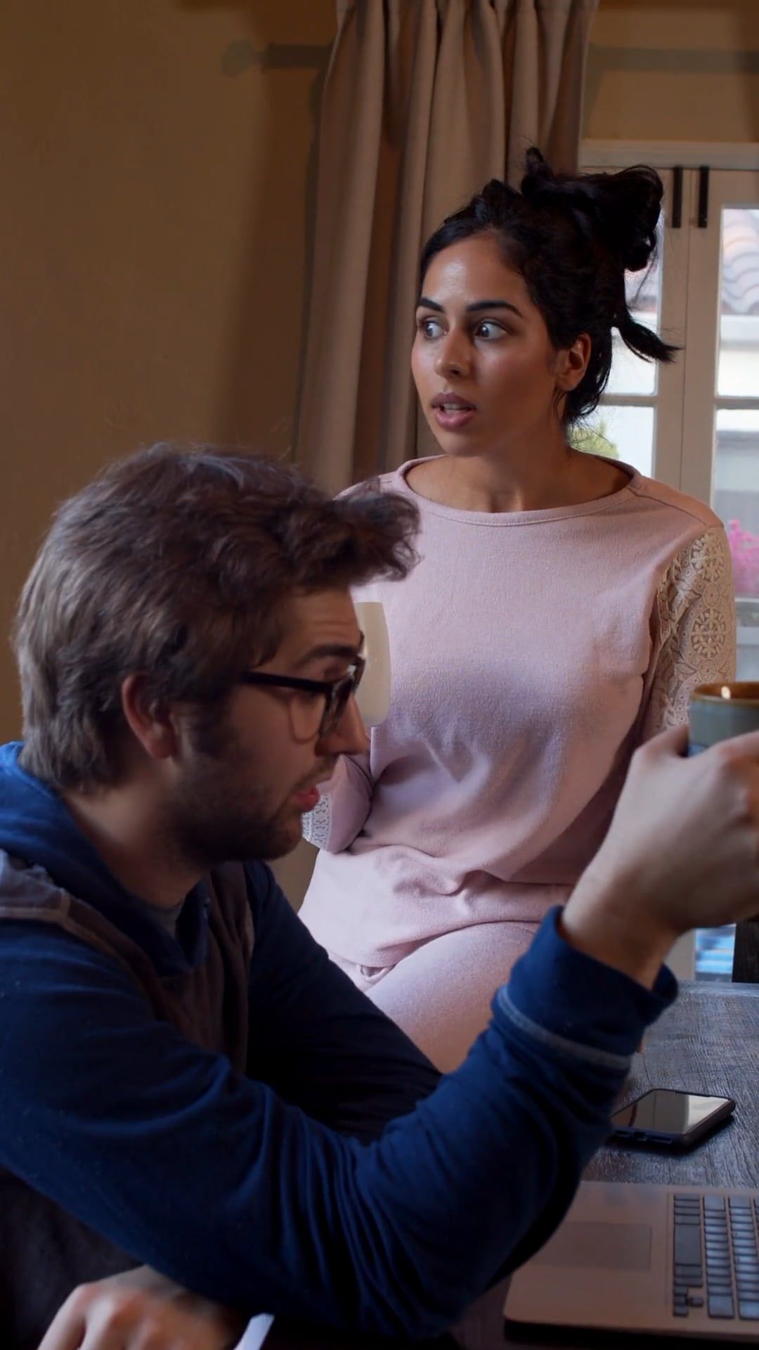 A Couple Arguing in the Living Room Area Free Stock Video Footage ...