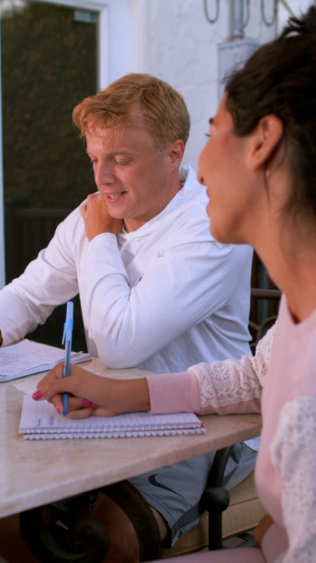 Two People Studying Together · Free Stock Video