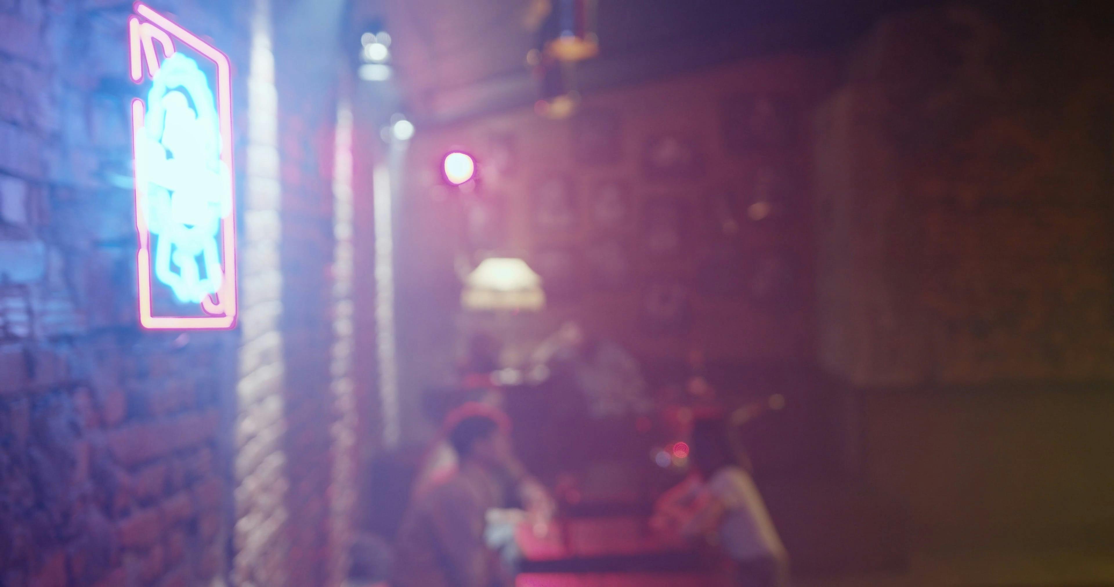 Man Walking to the Bar · Free Stock Video