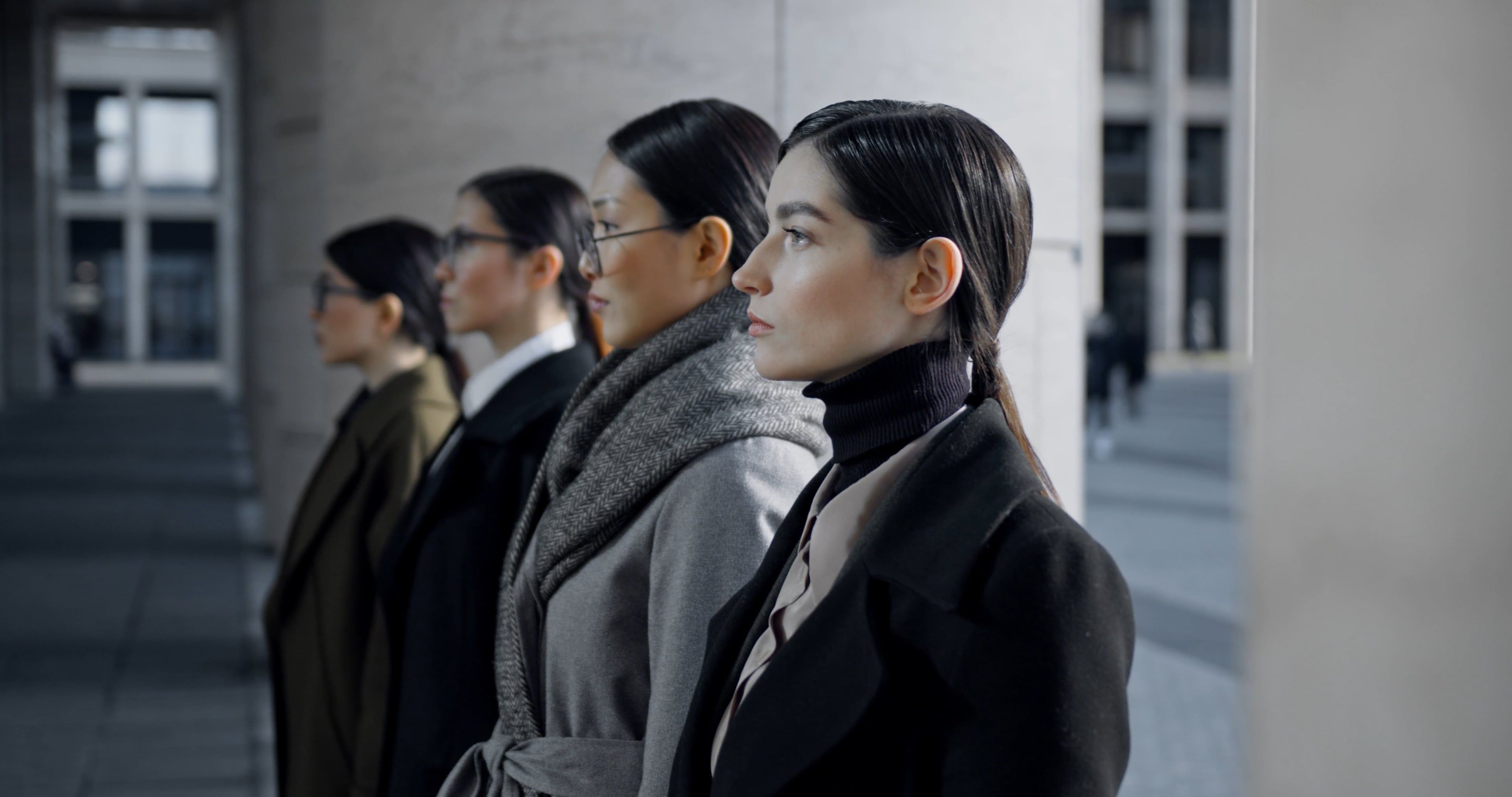 Women Standing in Line Free Stock Video Footage, Royalty-Free 4K & HD ...