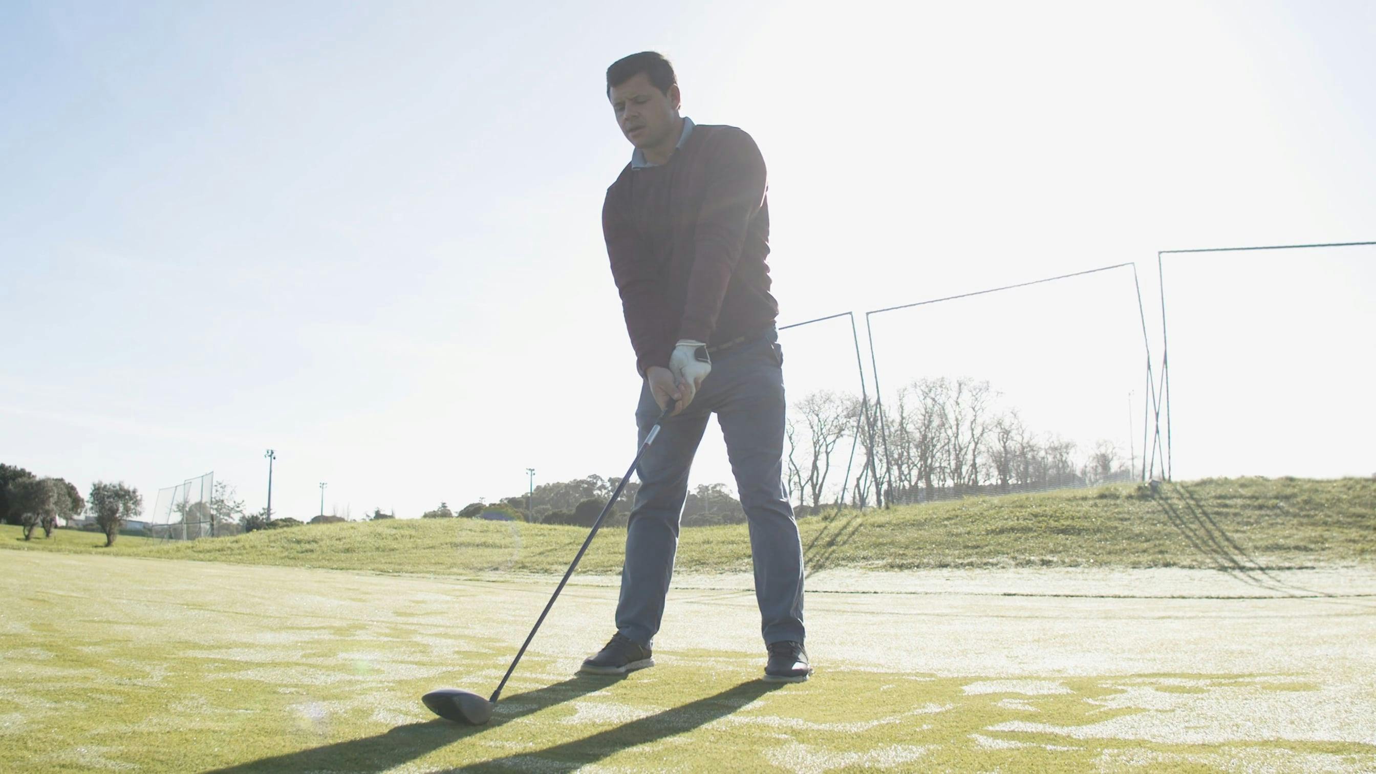 Man Practicing Golf Swing Free Stock Video Footage, Royalty-Free 4K ...