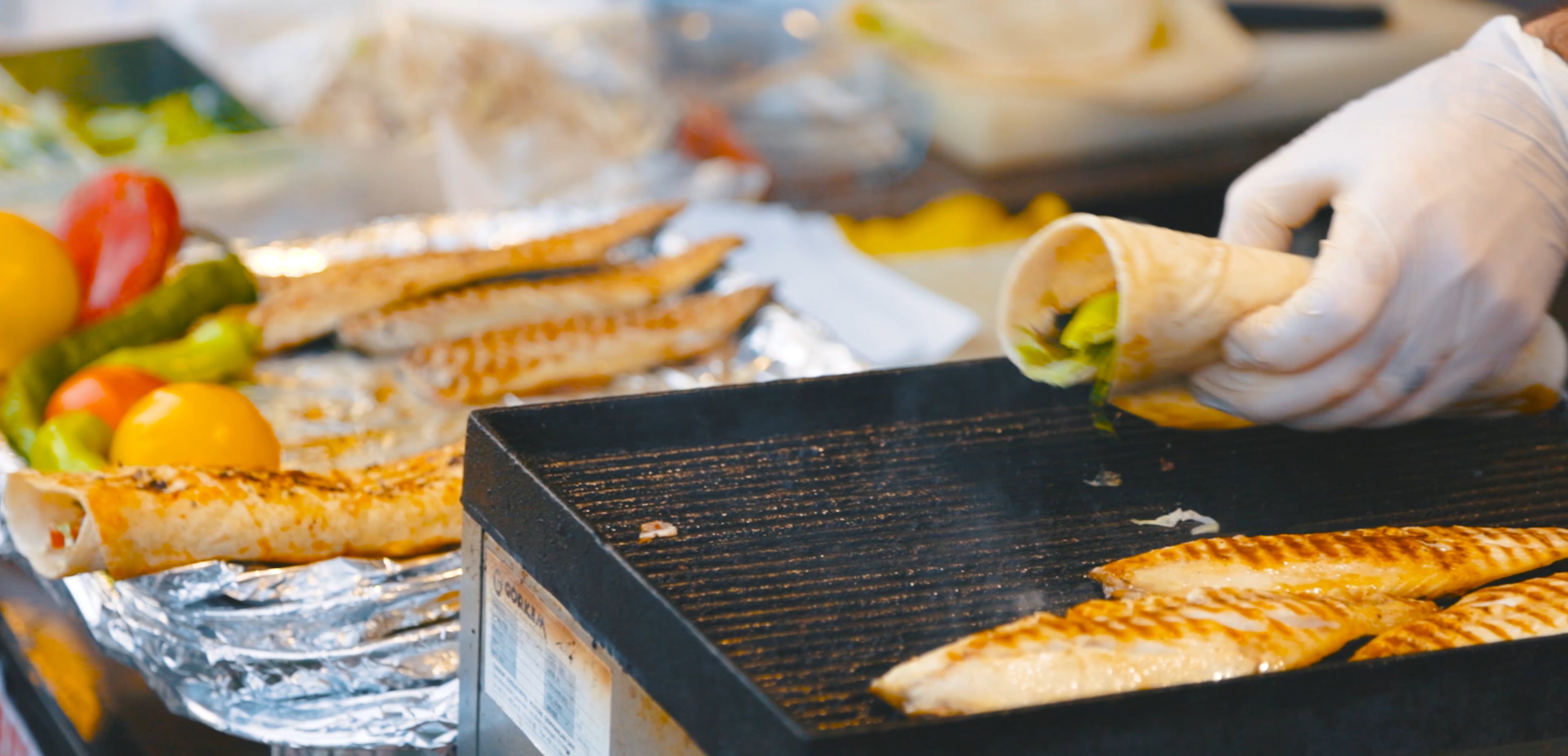 A Person Cooking Food · Free Stock Video