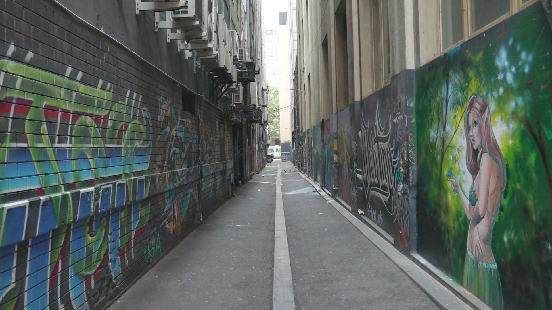 Video Footage of A Narrow Alleyway Free Stock Video Footage, Royalty ...